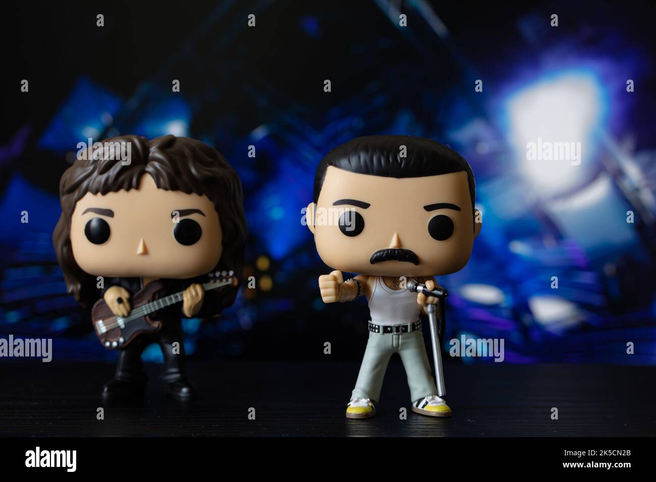 Washington, U.S. - October 7, 2022: Funko POPO vinyl figures of Freddie ...