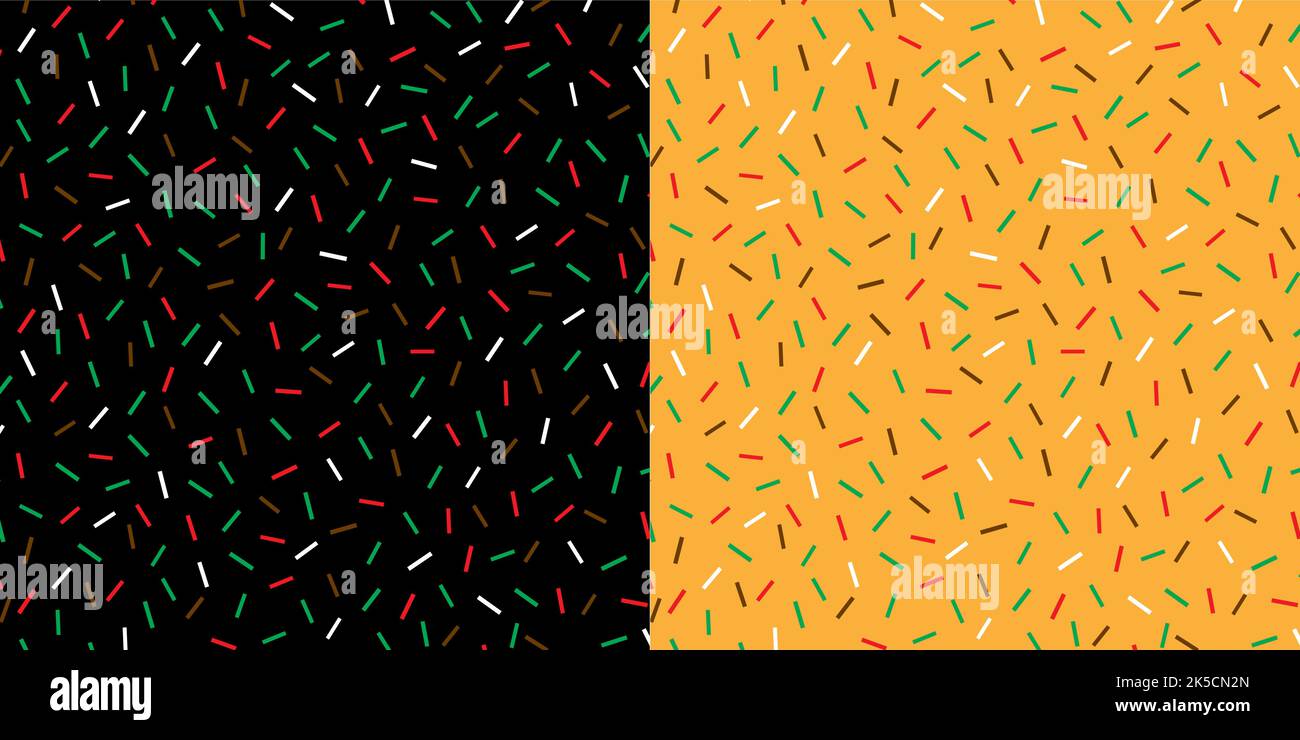Christmas Confectionery Candy Sprinkle Pattern Stock Vector Image & Art ...