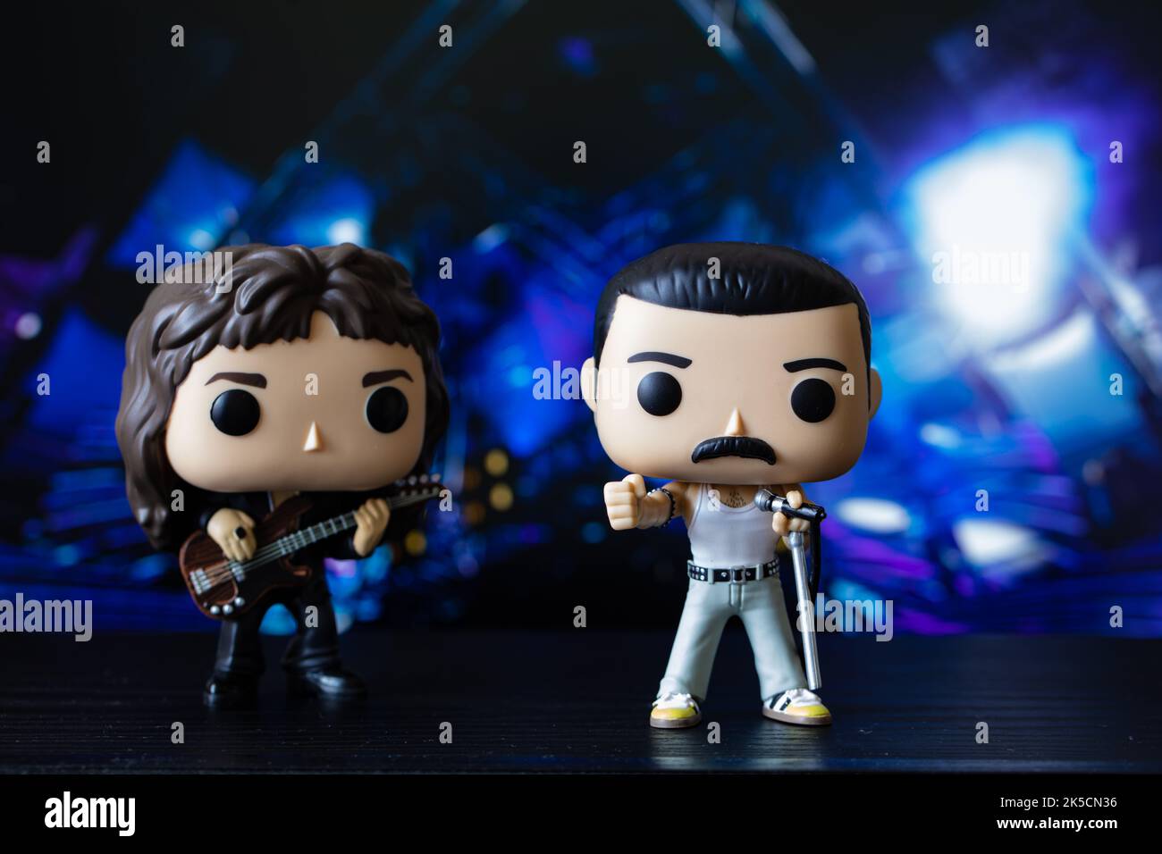 Washington, U.S. - October 7, 2022: Funko POPO vinyl figures of Freddie ...