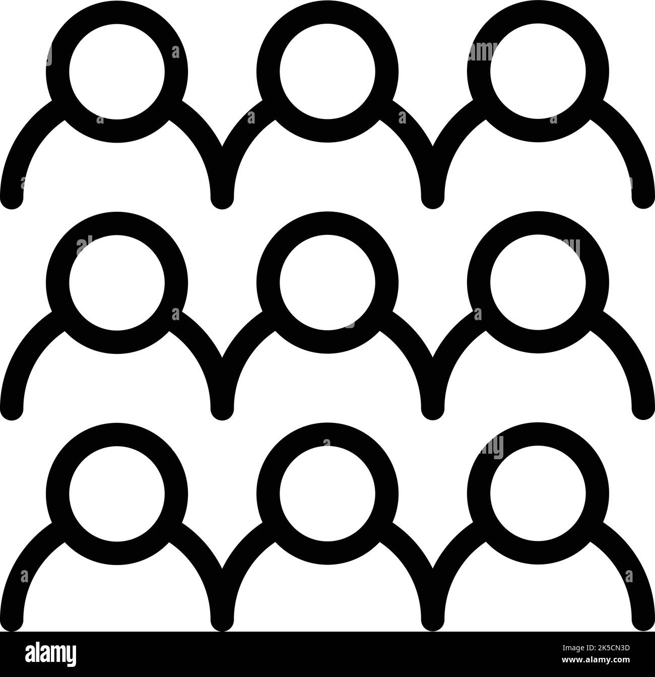 People migration icon outline vector. Refugee help. Poor help Stock ...