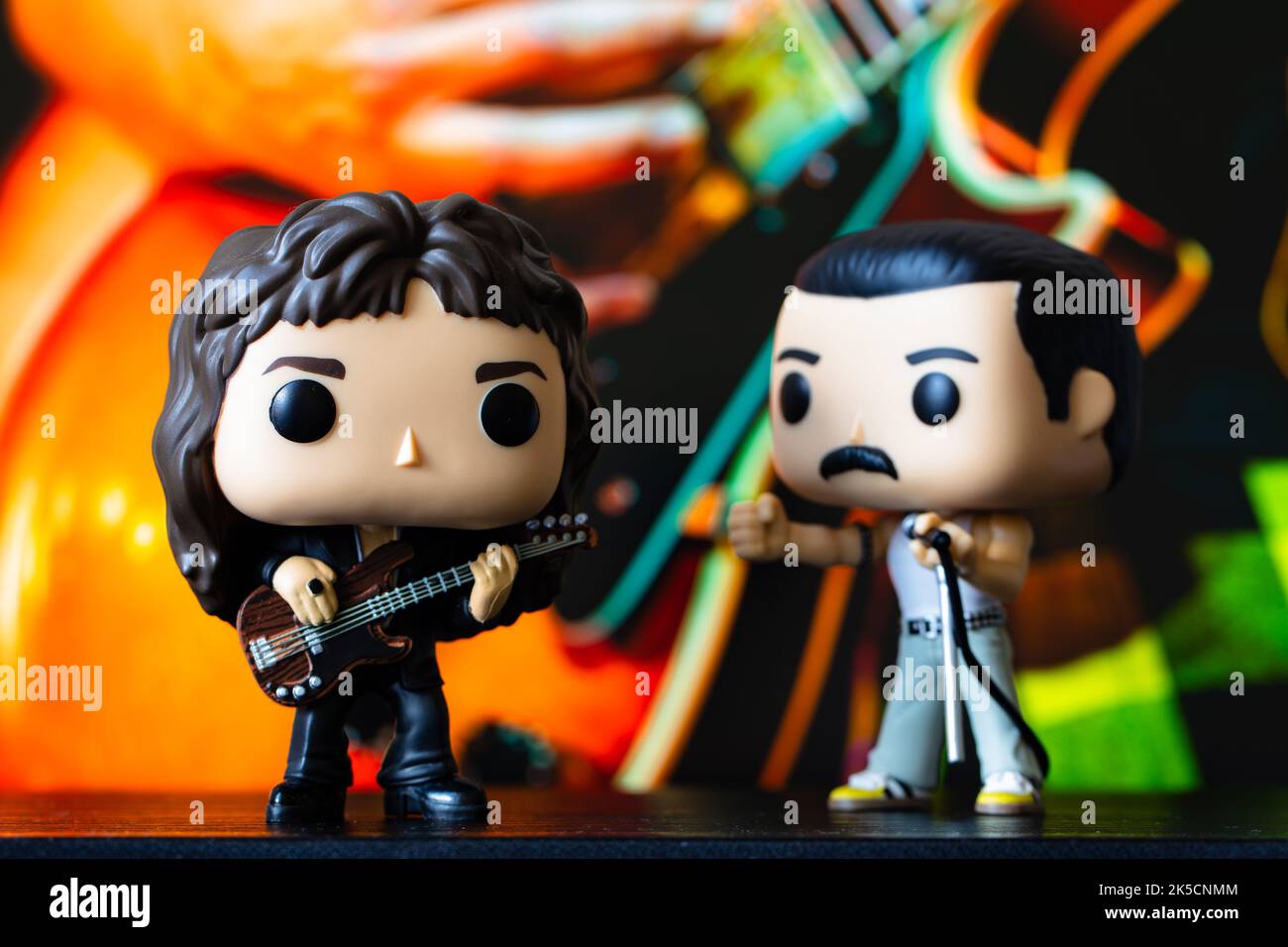 Washington, U.S. - October 7, 2022: Funko POPO vinyl figures of Freddie ...