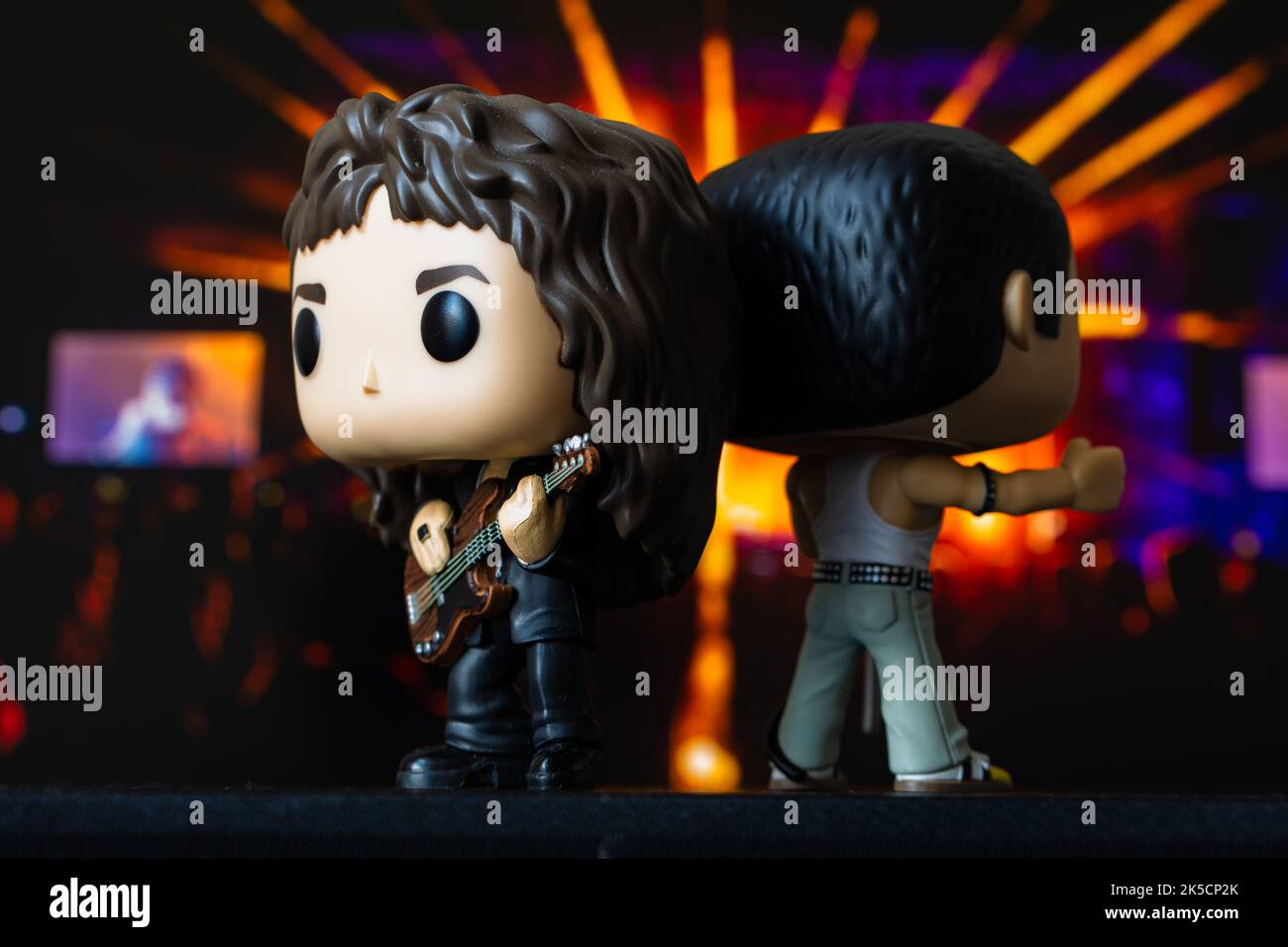 Washington, U.S. - October 7, 2022: Funko POPO vinyl figures of Freddie ...