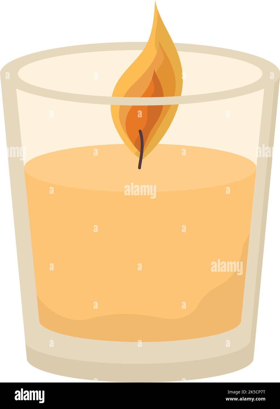glass candle design Stock Vector Image & Art - Alamy