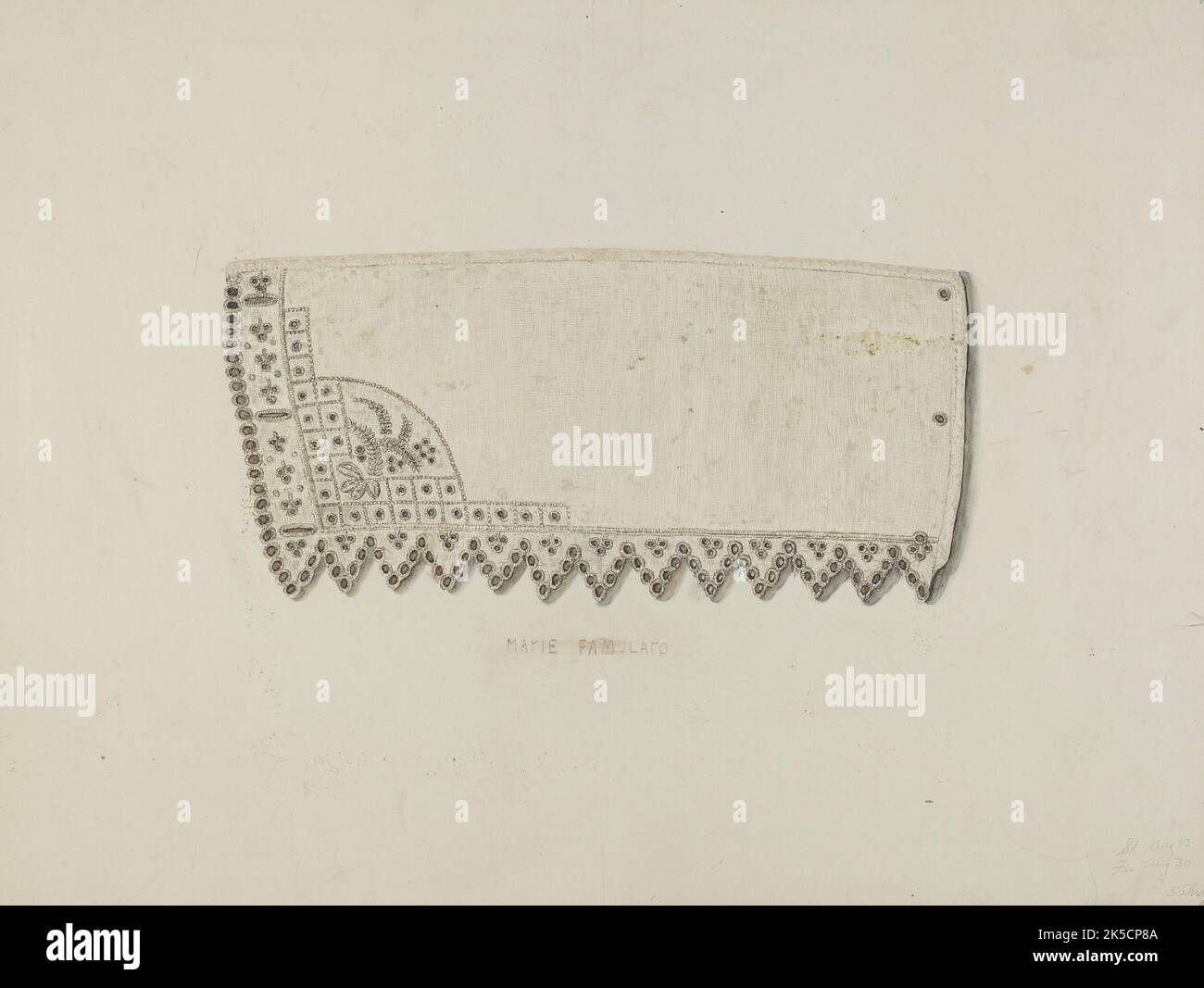 Cuff embroidery hi-res stock photography and images - Alamy