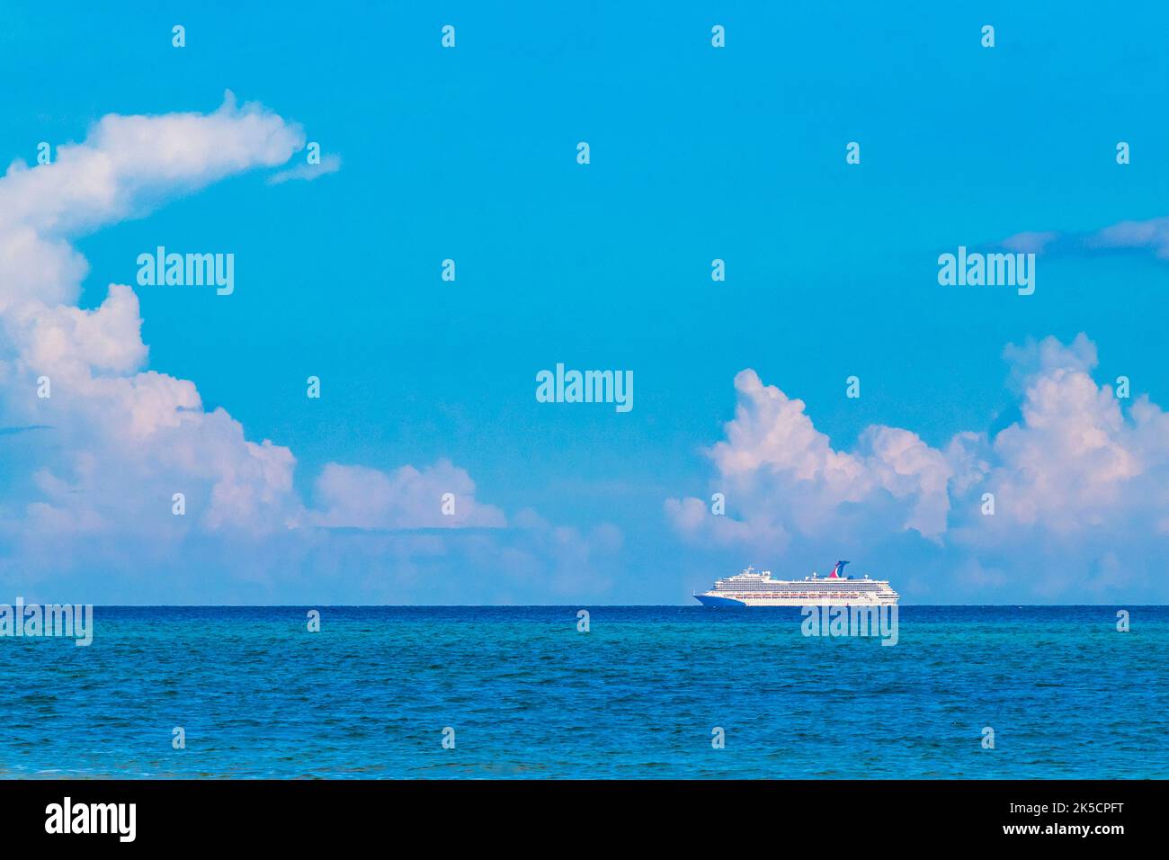 Boat yacht ship ferry jetty pier and harbor at the tropical mexican ...