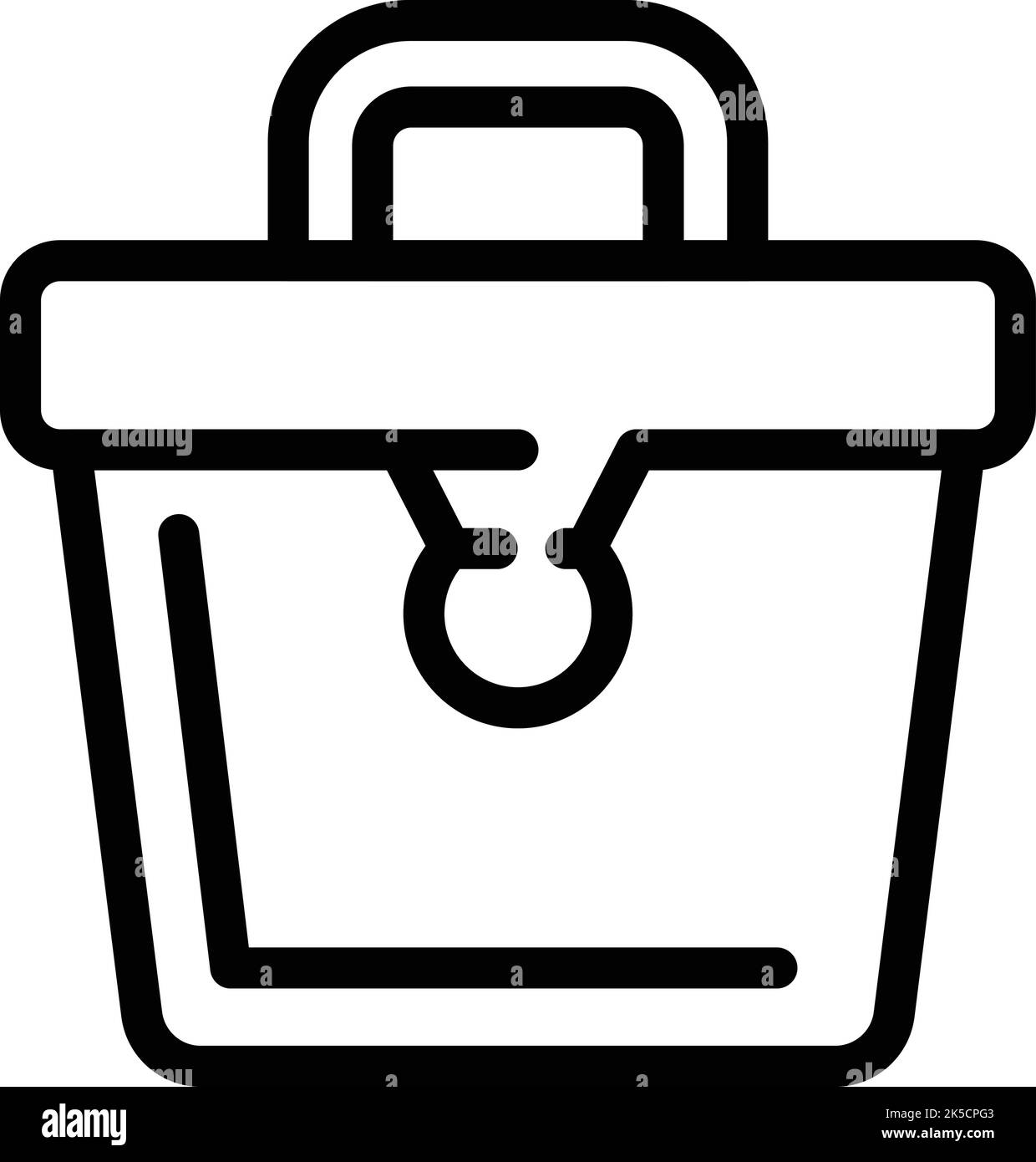 Home toolbox icon outline vector. Tool box. Repair carpenter Stock ...