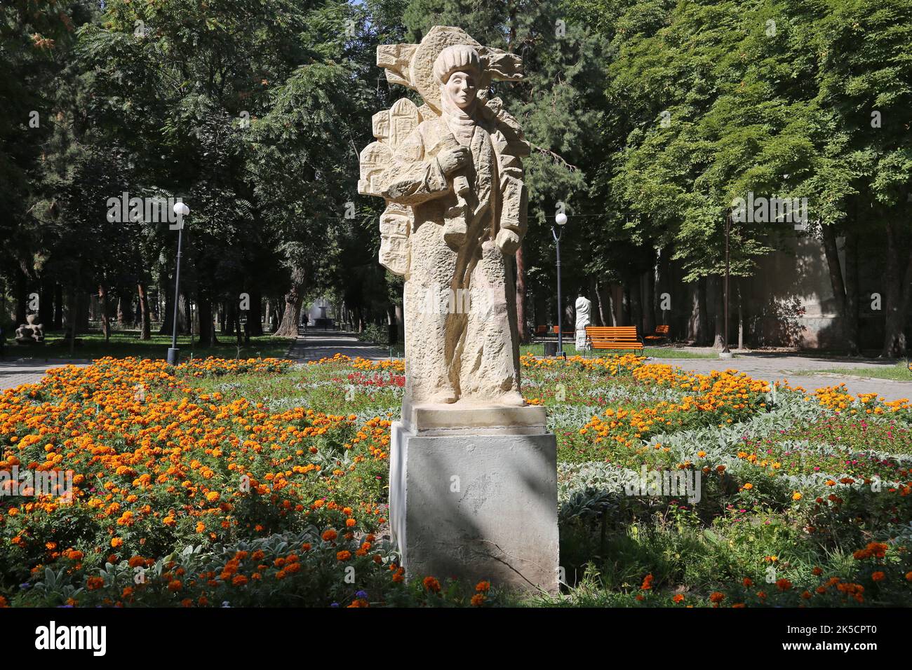 Open Air Sculpture Museum, Frunze Street, Bishkek, Bishkek City Region ...