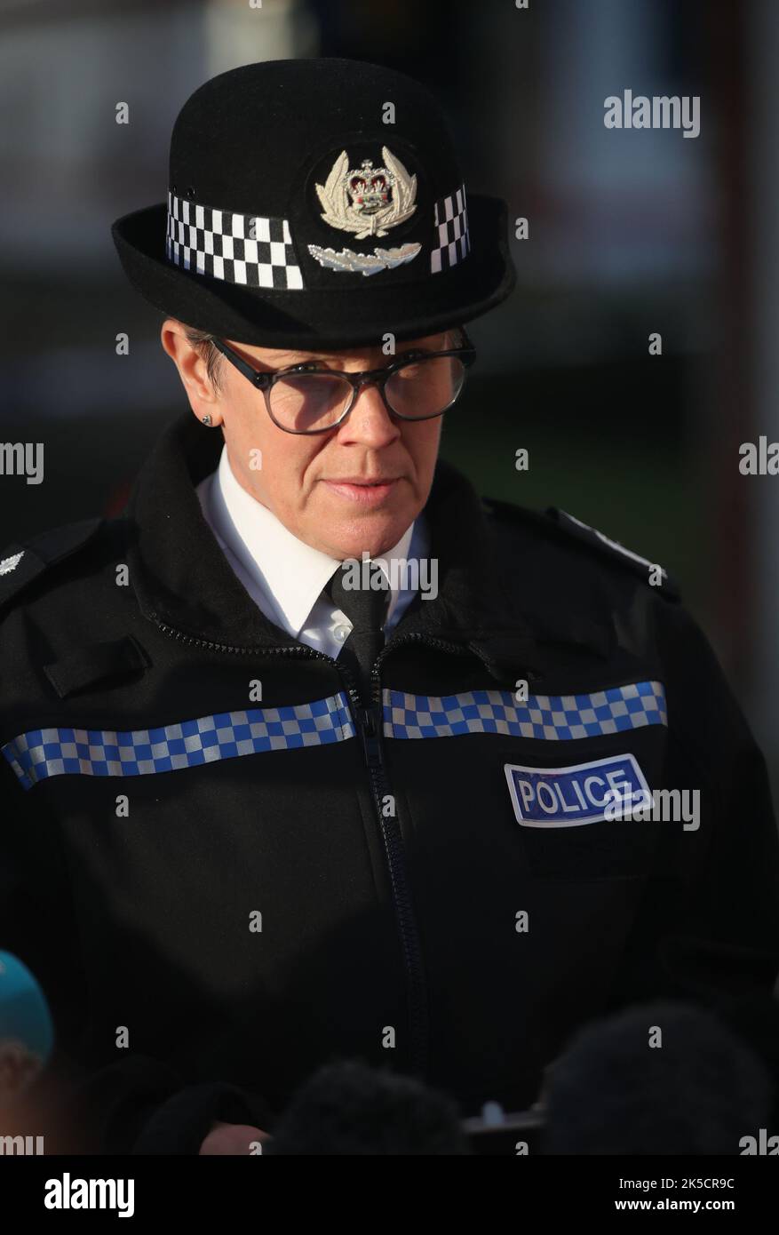 Deputy Chief Constable of Derbyshire Constabulary, Kate Meynell, issues ...