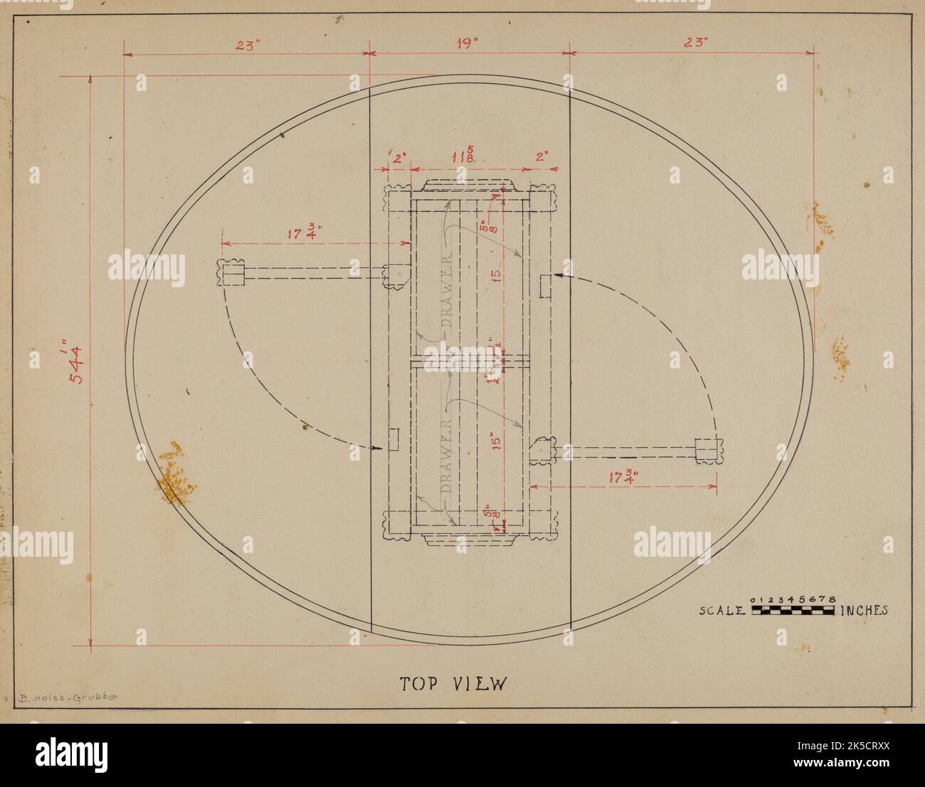 Gate legged table hi-res stock photography and images - Alamy