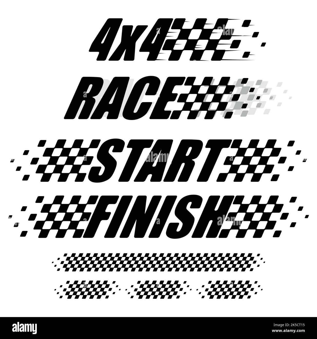 Different lines flags set Stock Vector Image & Art - Alamy