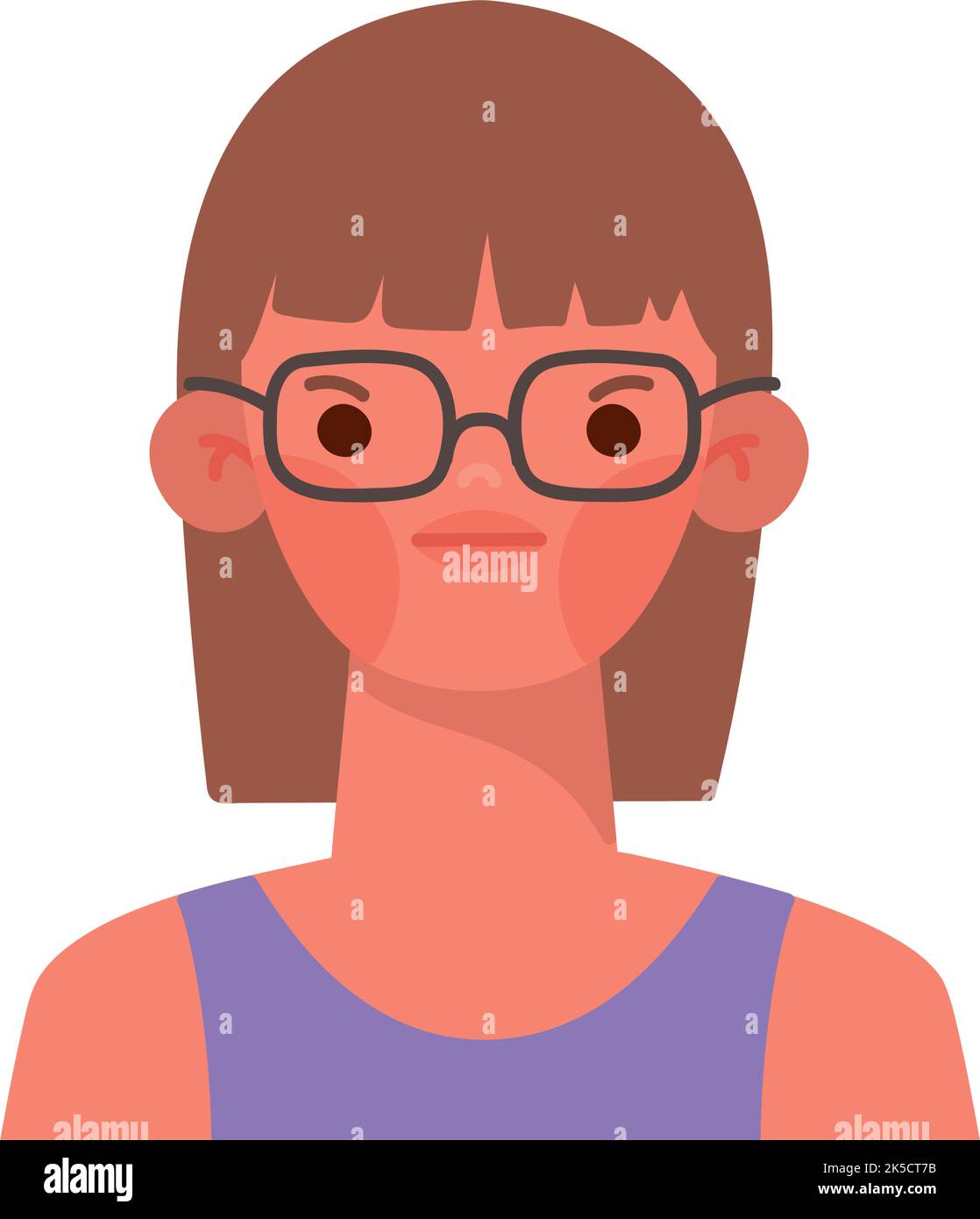 angry lady illustration Stock Vector Image & Art - Alamy