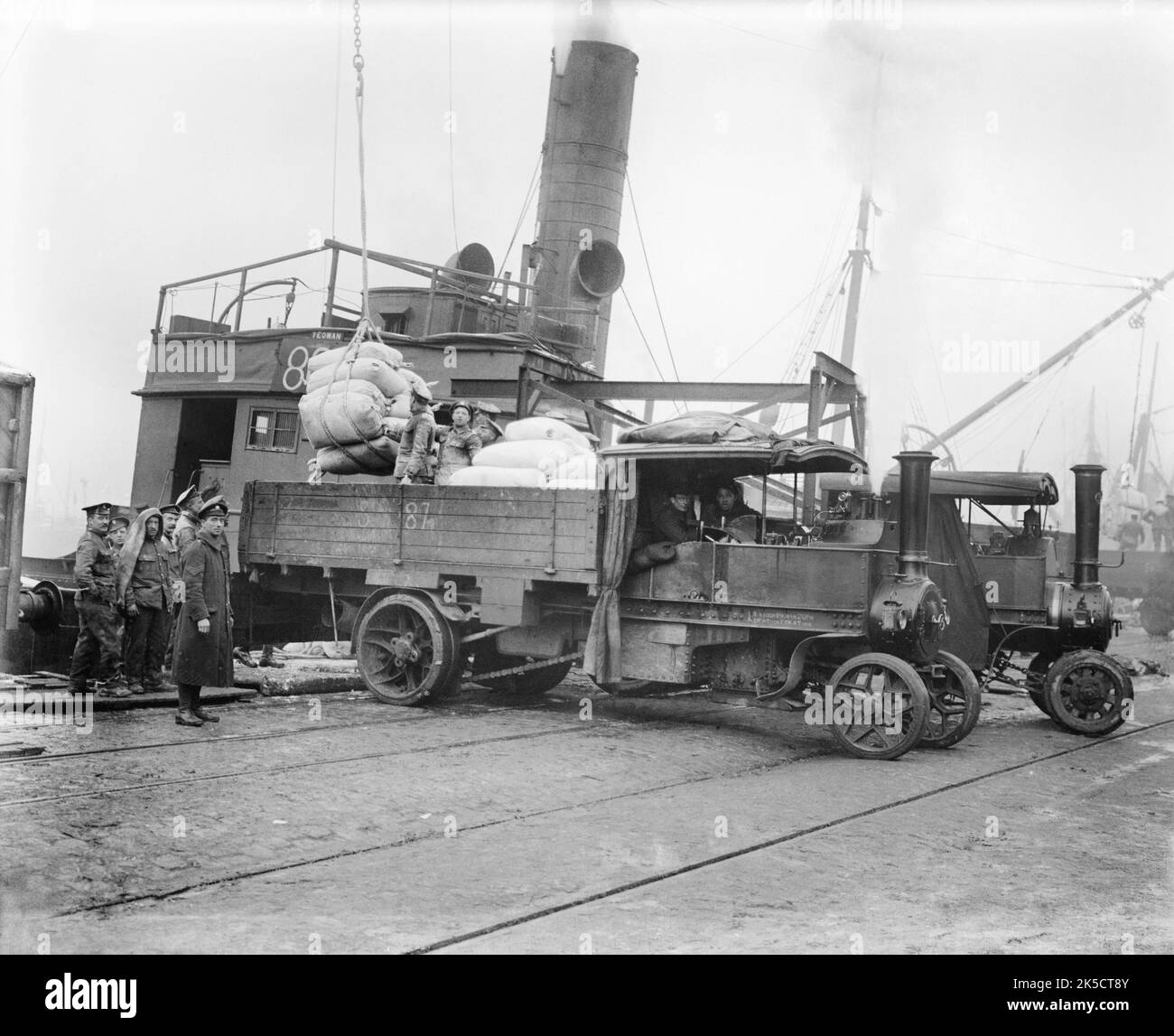 The Army Service Corps on the Western Front, 1914-1918 Stock Photo - Alamy