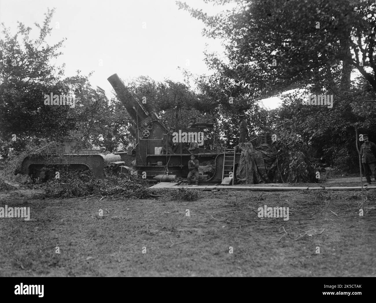 The Battle of the Somme, July - November 1916 Battle of Albert. 12-inch ...