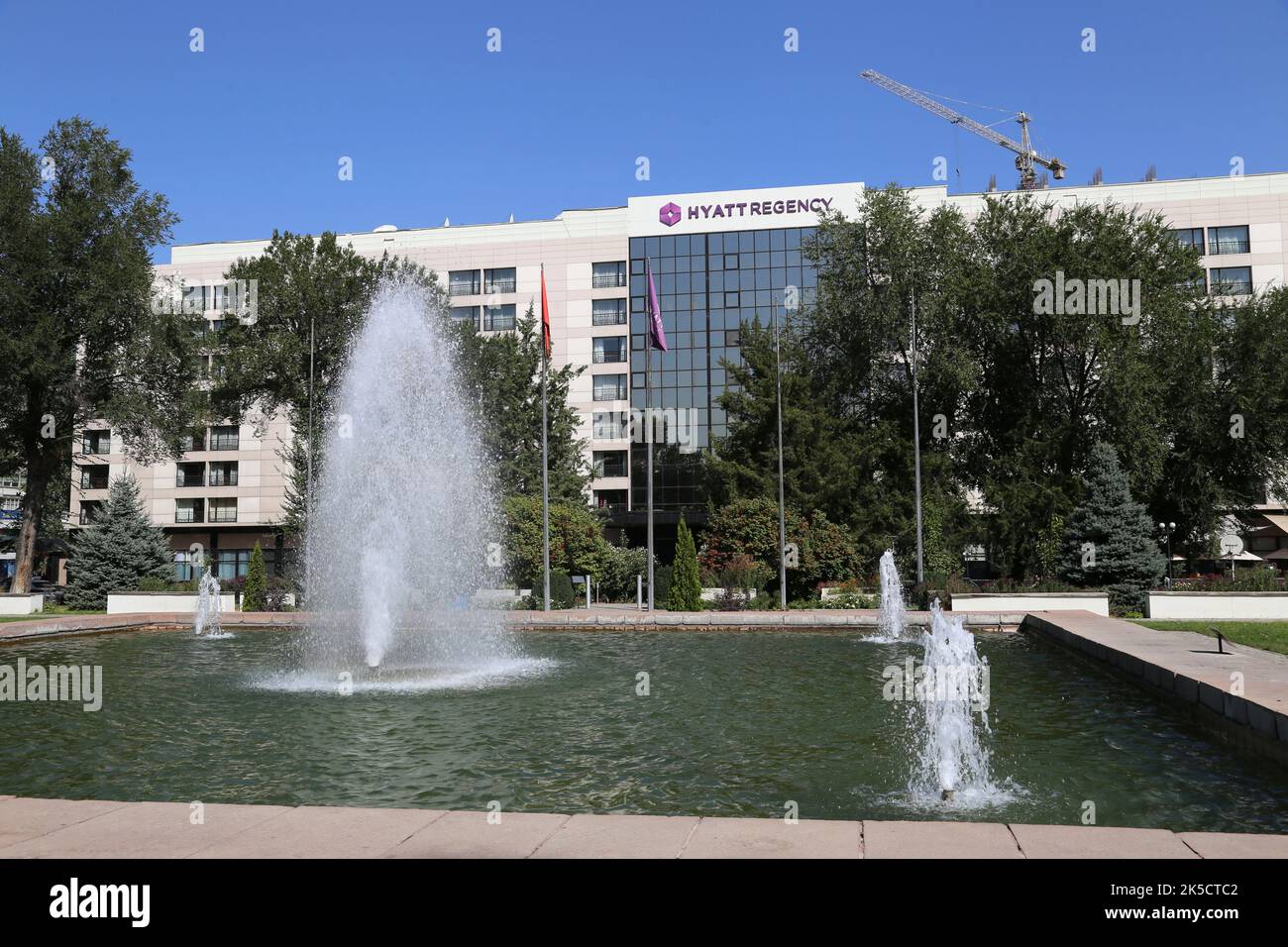 Hyatt Regency Hotel, Abdrahmanov Street, Bishkek, Bishkek City Region ...