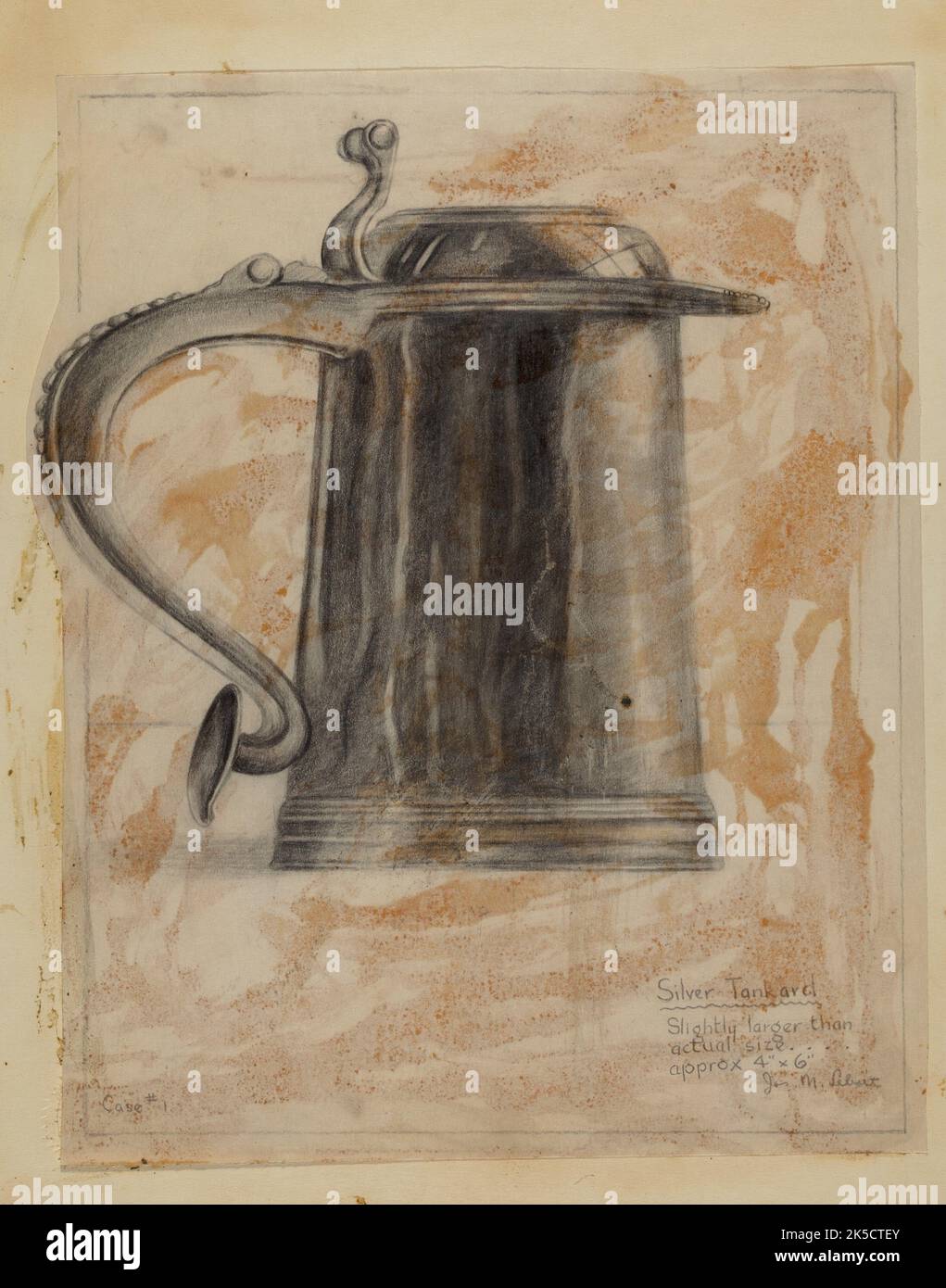 Silver Tankard, 1935/1942 Stock Photo - Alamy