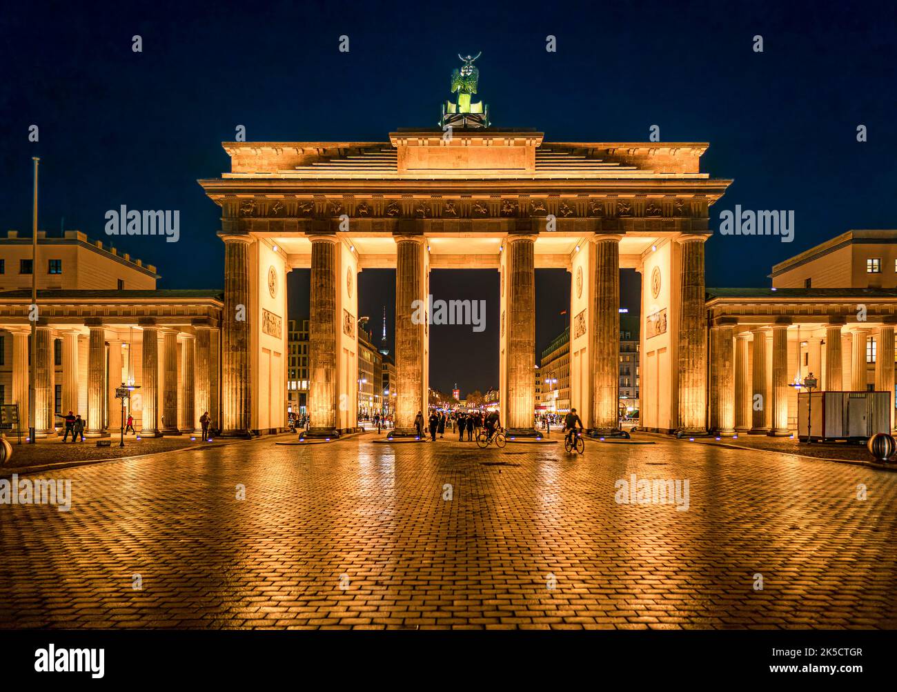 Brandenburg Gate in Berlin Stock Photo - Alamy