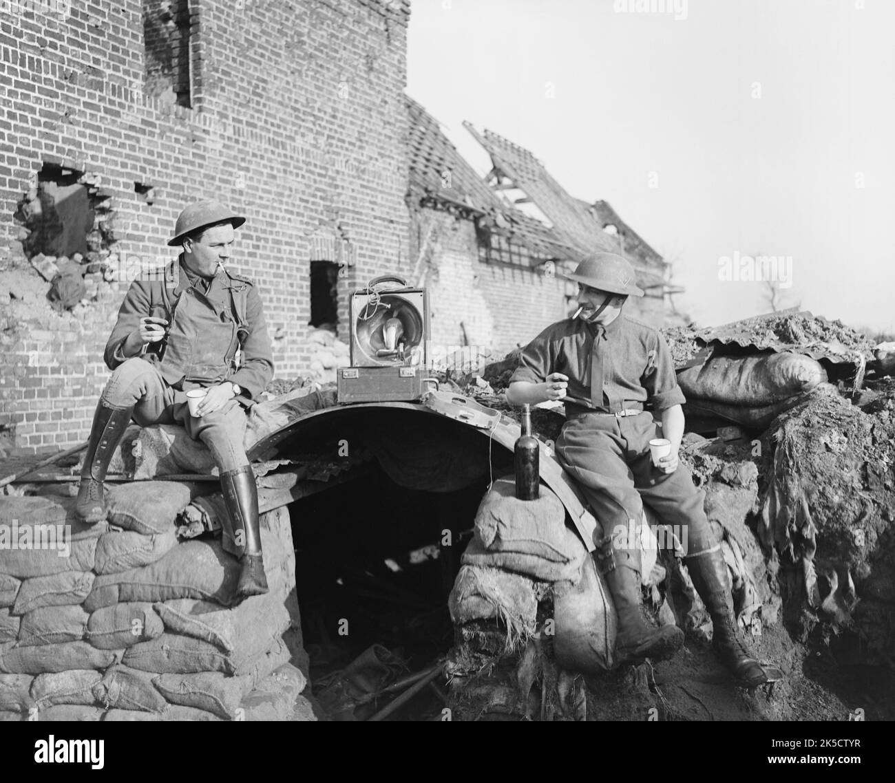 The British Army on the Western Front, 1914-1918 Stock Photo - Alamy
