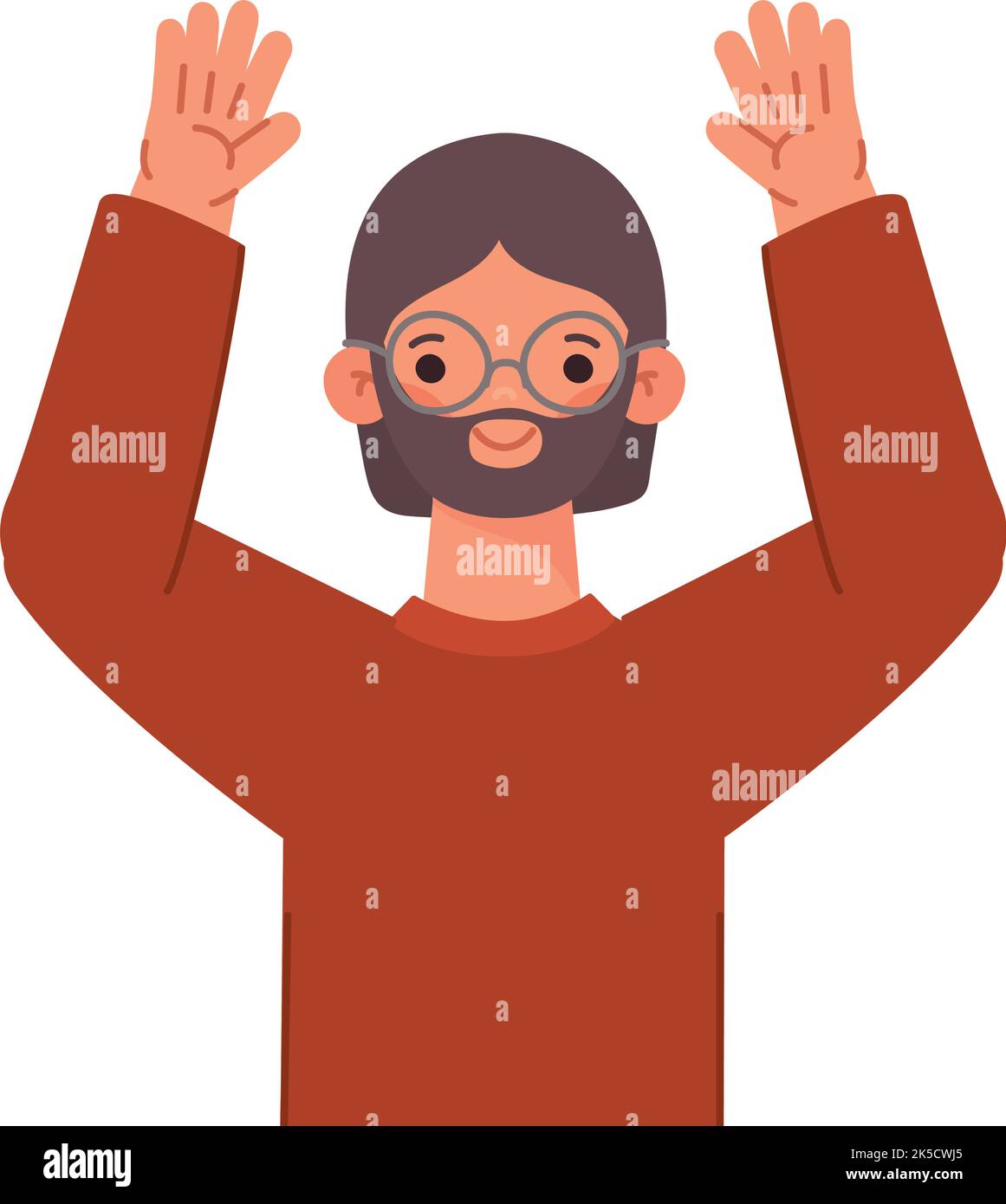 happy guy design Stock Vector Image & Art - Alamy