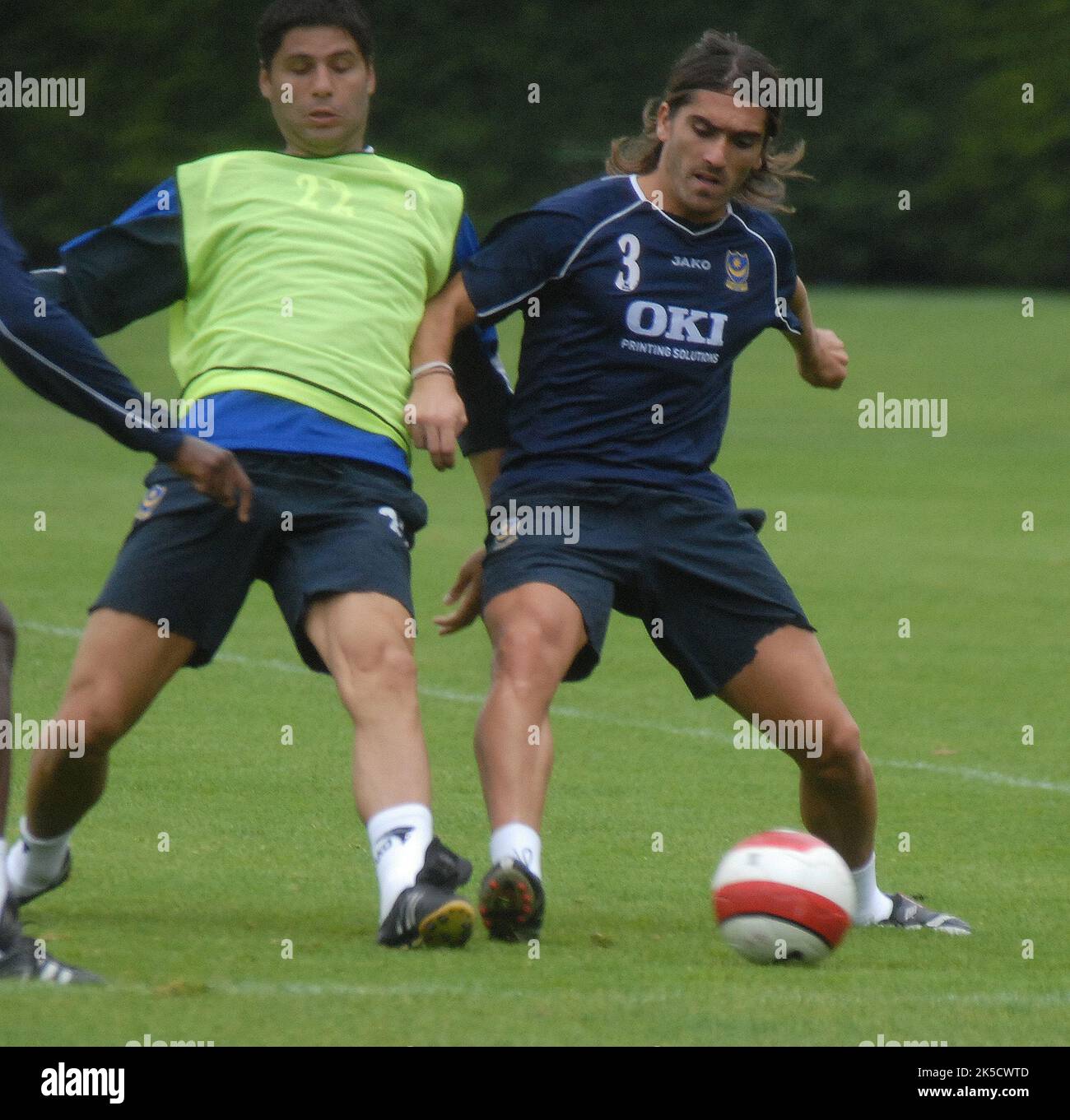 PORTSMOUTH'S PEDRO MENDES RETURNS TO TRAINING AFTER THE INFAMOUS INCIDENMT WITH MANCHESTER CITY ...