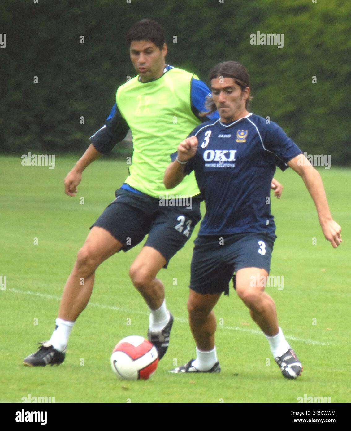PORTSMOUTH'S PEDRO MENDES RETURNS TO TRAINING AFTER THE INFAMOUS INCIDENMT WITH MANCHESTER CITY ...