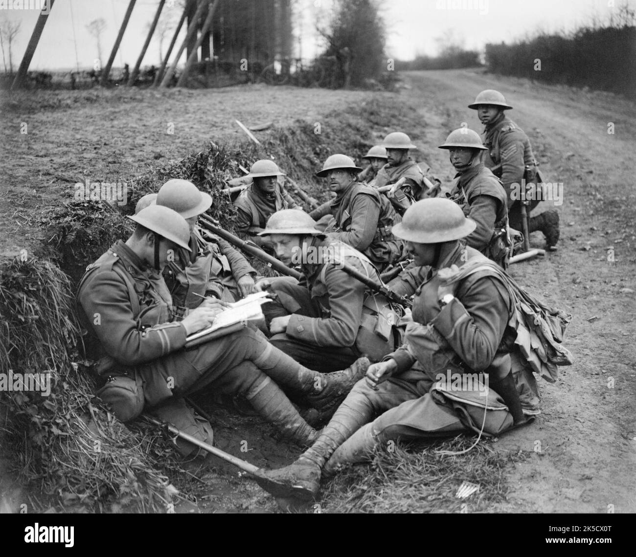 The German Spring Offensive, March-july 1918 Stock Photo - Alamy