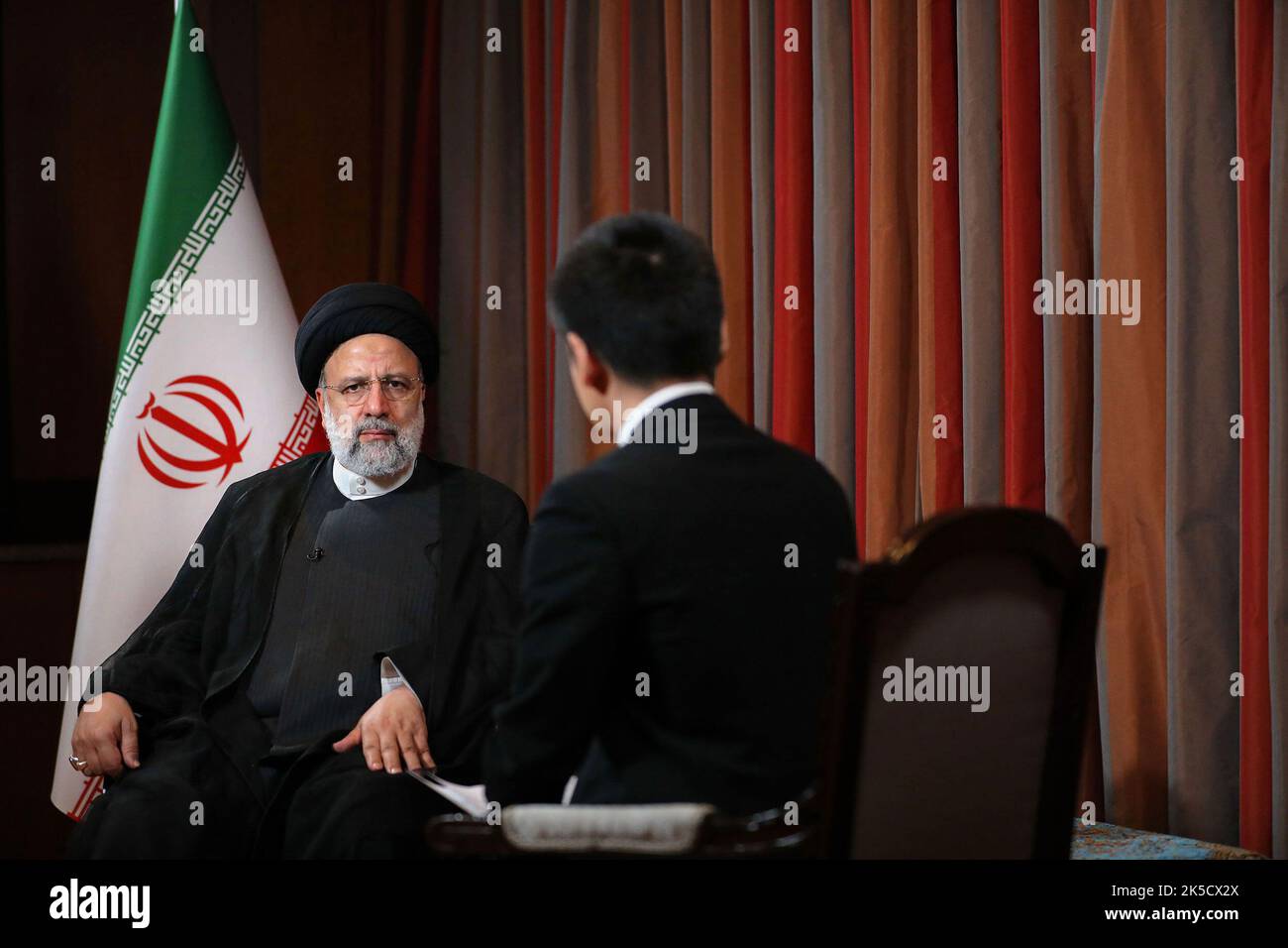 New York, New York, USA. 5th Oct, 2022. Iranian President EBRAHIM RAISI ...