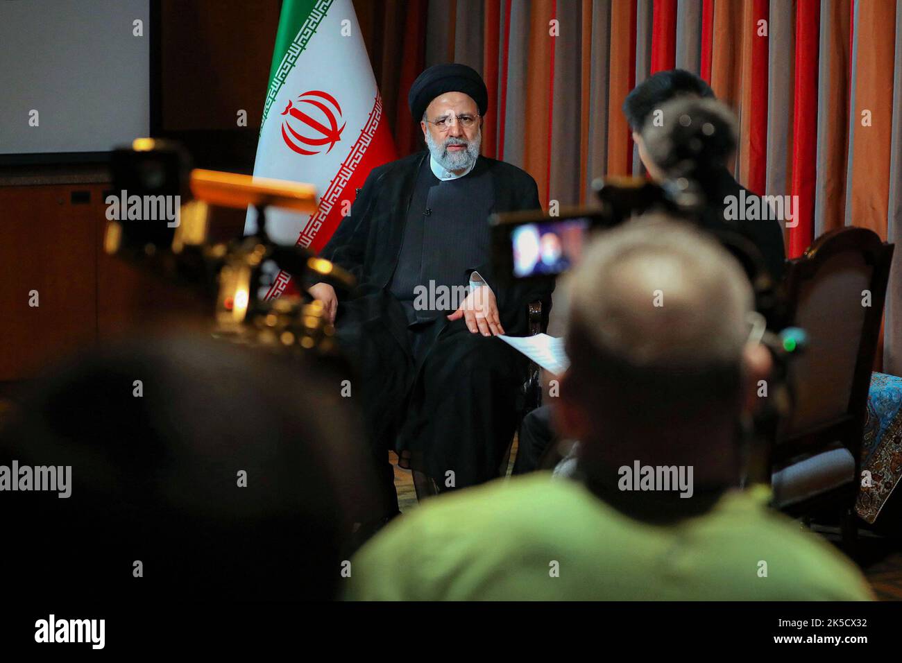 New York, New York, USA. 5th Oct, 2022. Iranian President EBRAHIM RAISI ...