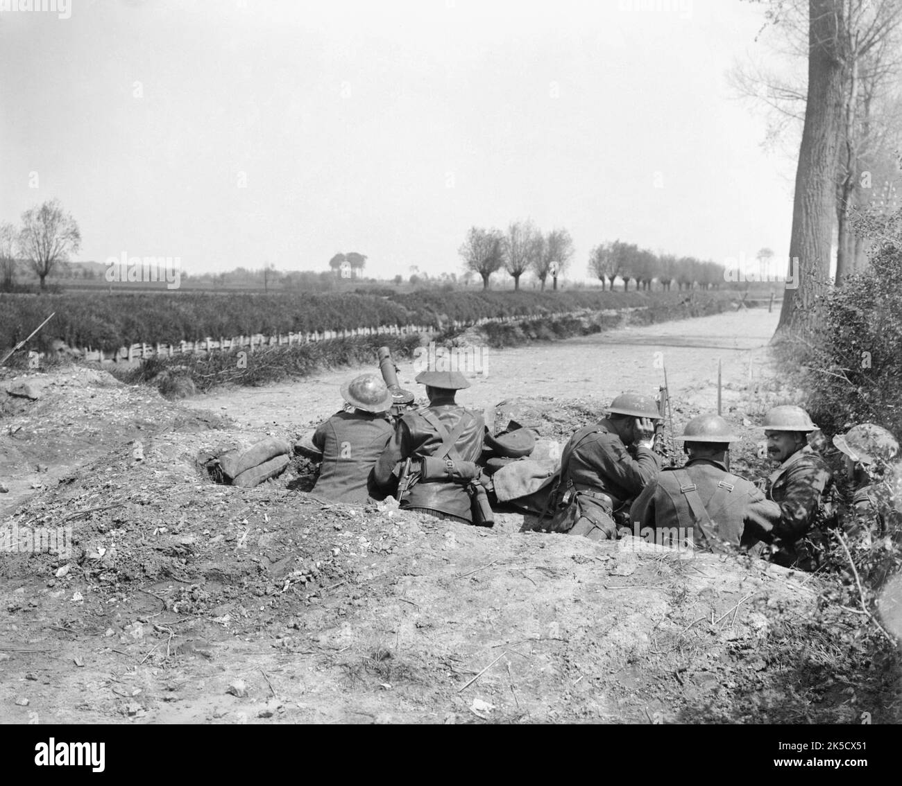 The German Spring Offensive, March-july 1918 Stock Photo - Alamy