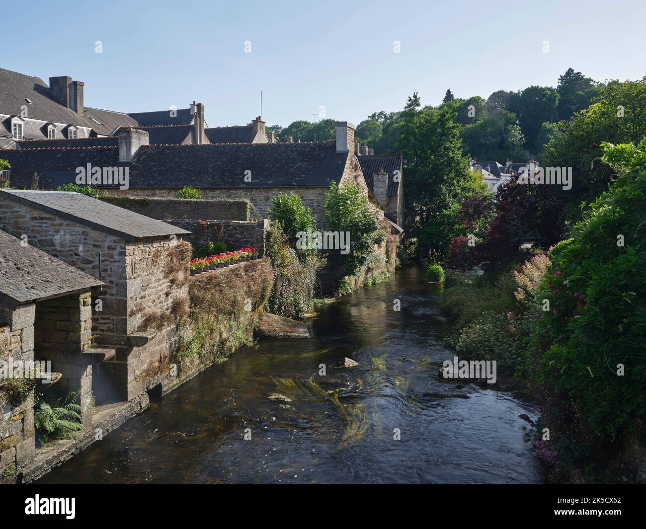 Artist colony Pont-Aven, cradle of impressionism, Brittany, France ...
