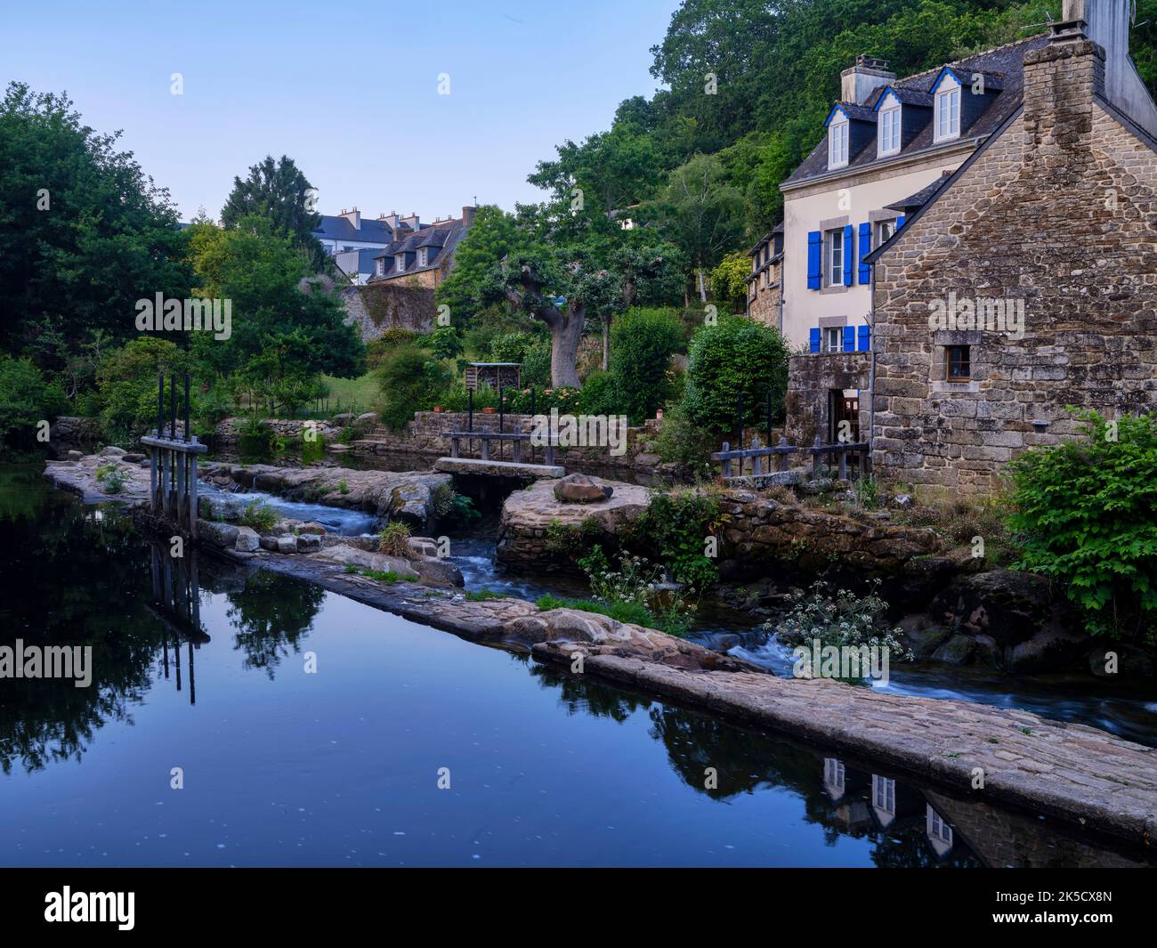 Artist colony Pont-Aven, cradle of impressionism, Brittany, France ...