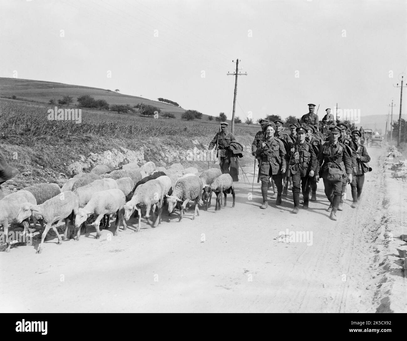 The German Spring Offensive, March-july 1918 Stock Photo - Alamy