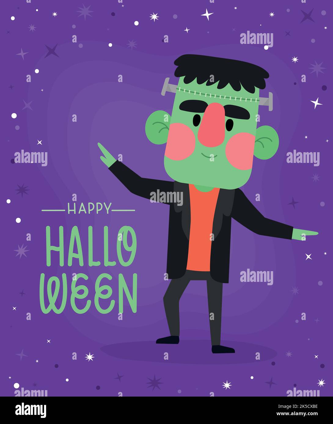 Frankenstein poster Stock Vector Images - Alamy
