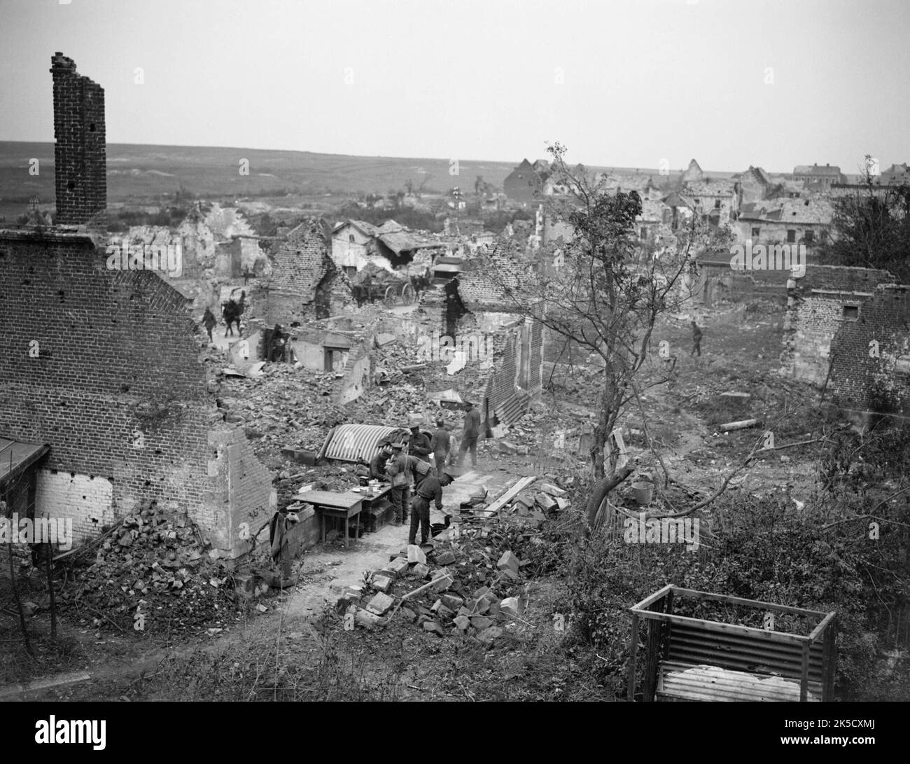 The Hundred Days Offensive, August-november 1918 Stock Photo - Alamy
