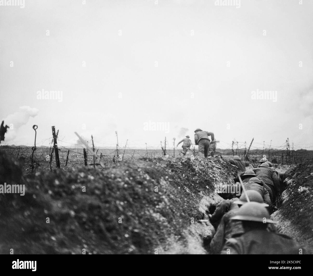 A raiding party from the 9th Battalion, Scottish Rifles (Cameronians ...