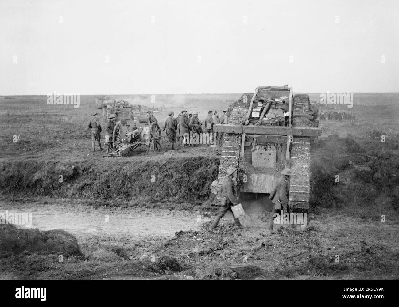 The Battle of Cambrai, November-december 1917 Stock Photo - Alamy