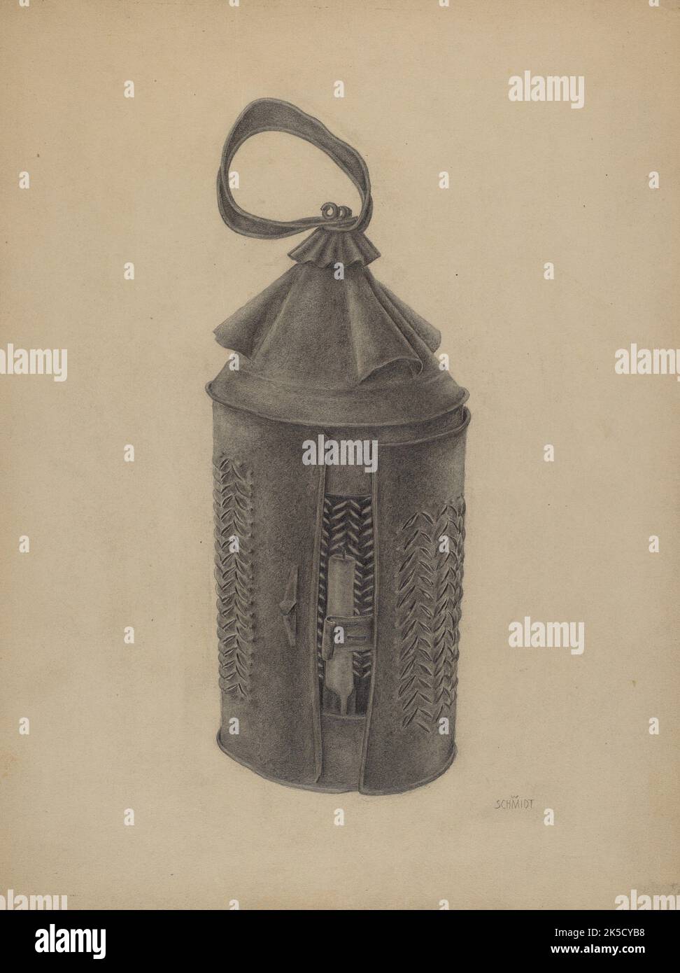 Hand Lantern, 1935/1942 Stock Photo - Alamy