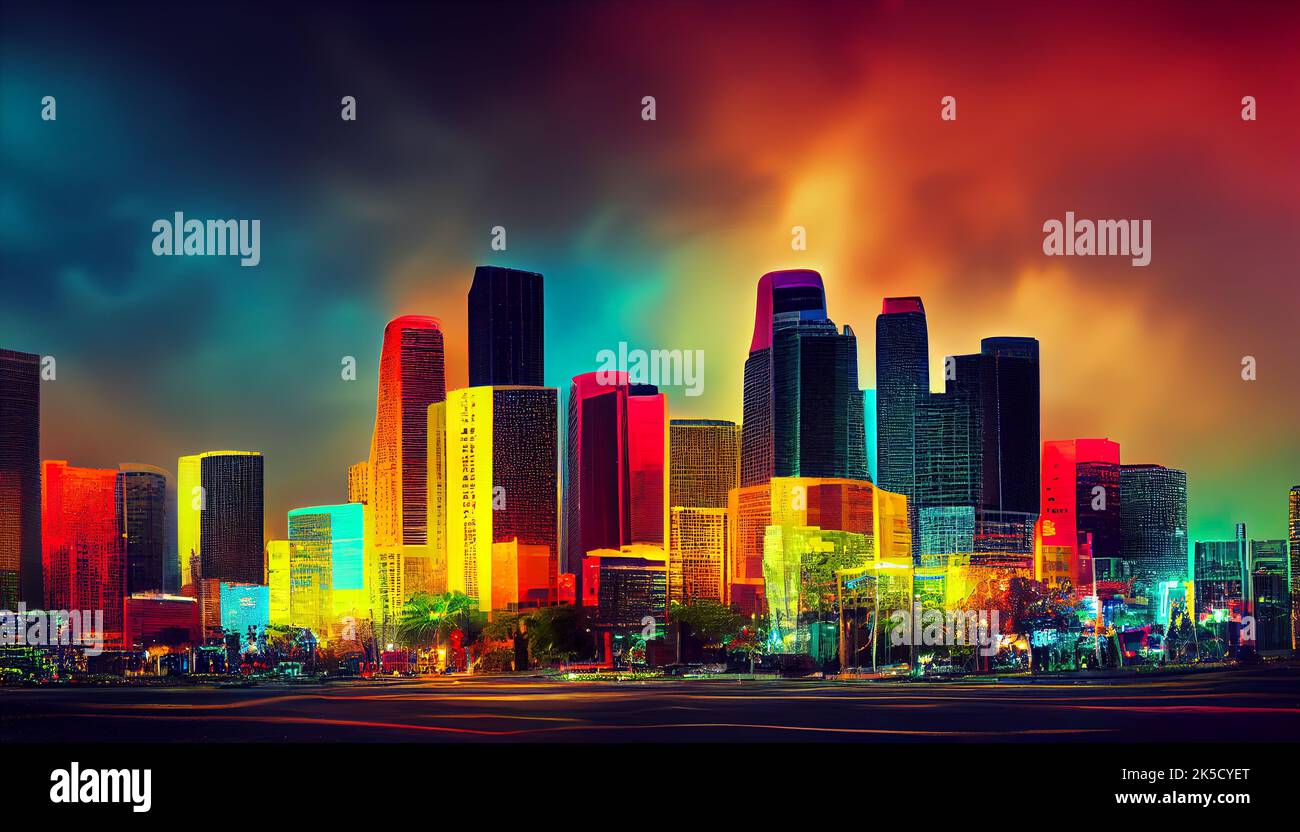 Abstract city buildings hi-res stock photography and images - Alamy