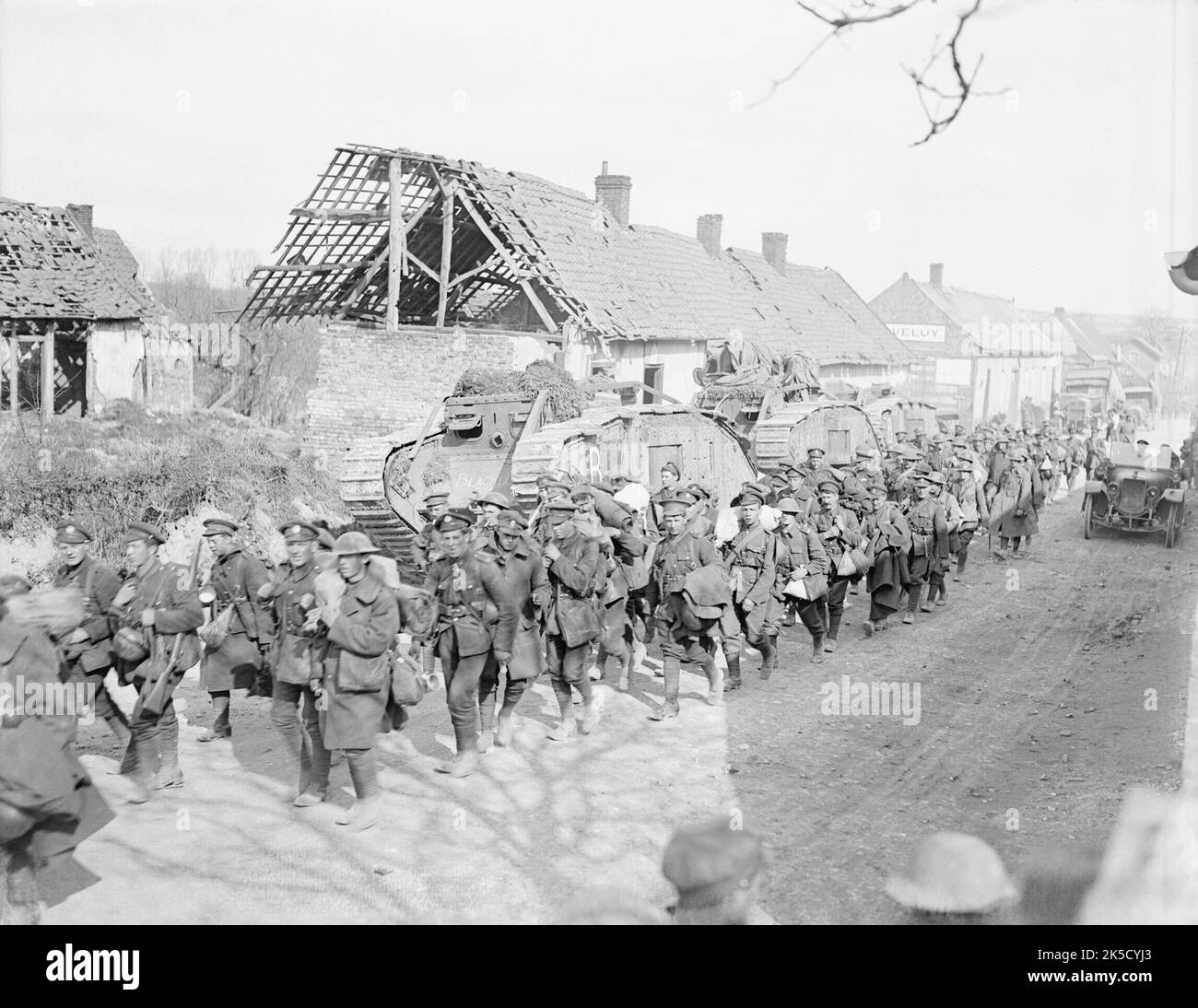 The German Spring Offensive, March-july 1918 Stock Photo - Alamy