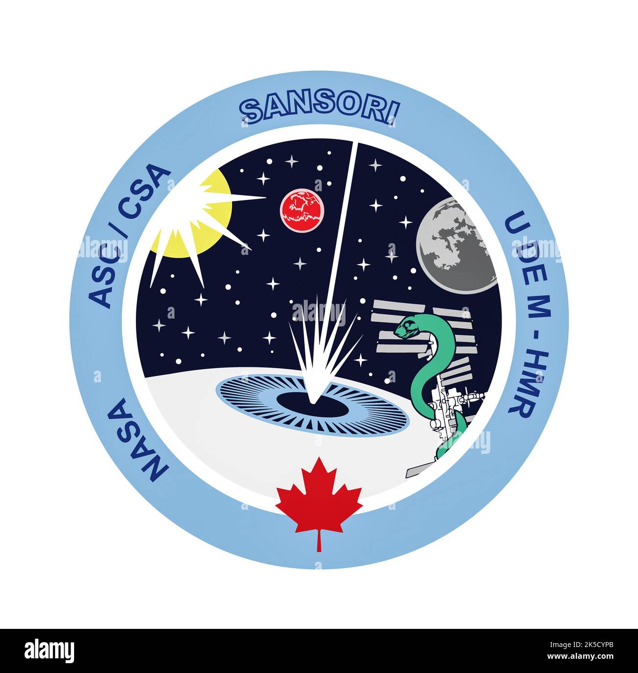 The SANSORI Mission Patch. Space Flight-Associated Neuro-Ocular ...