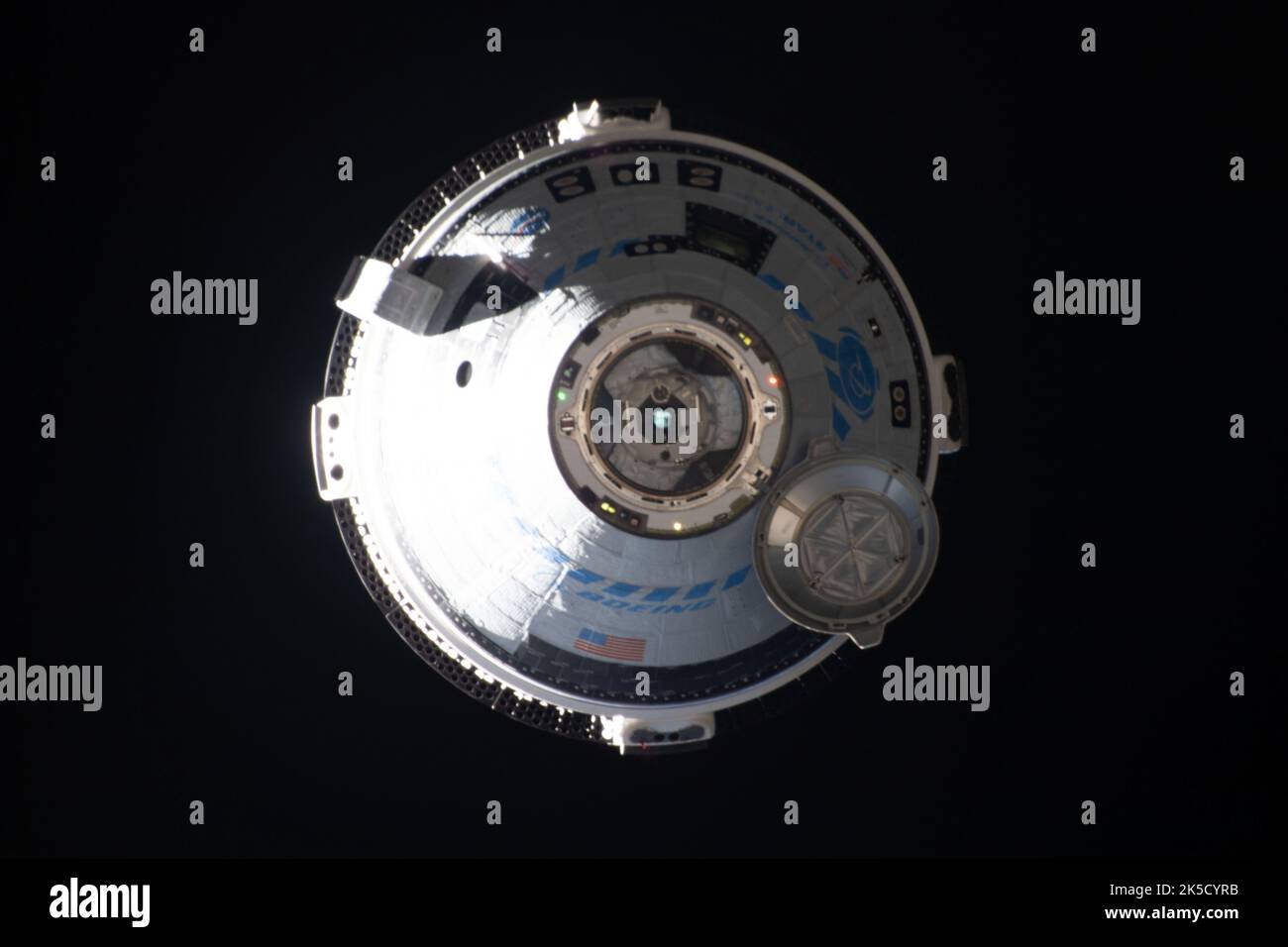 Boeing's CST-100 Starliner crew ship approaches the International Space ...