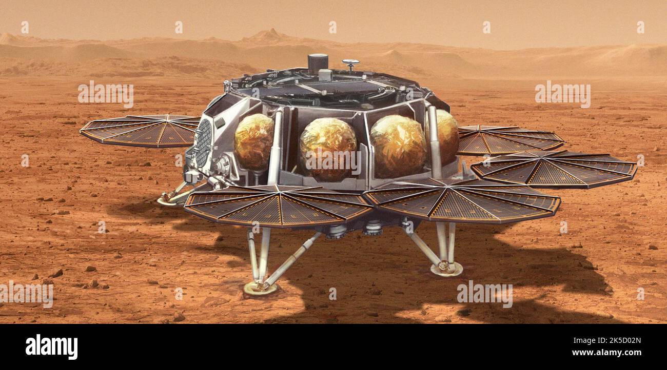 This illustration shows a concept for a proposed NASA Sample Retrieval ...