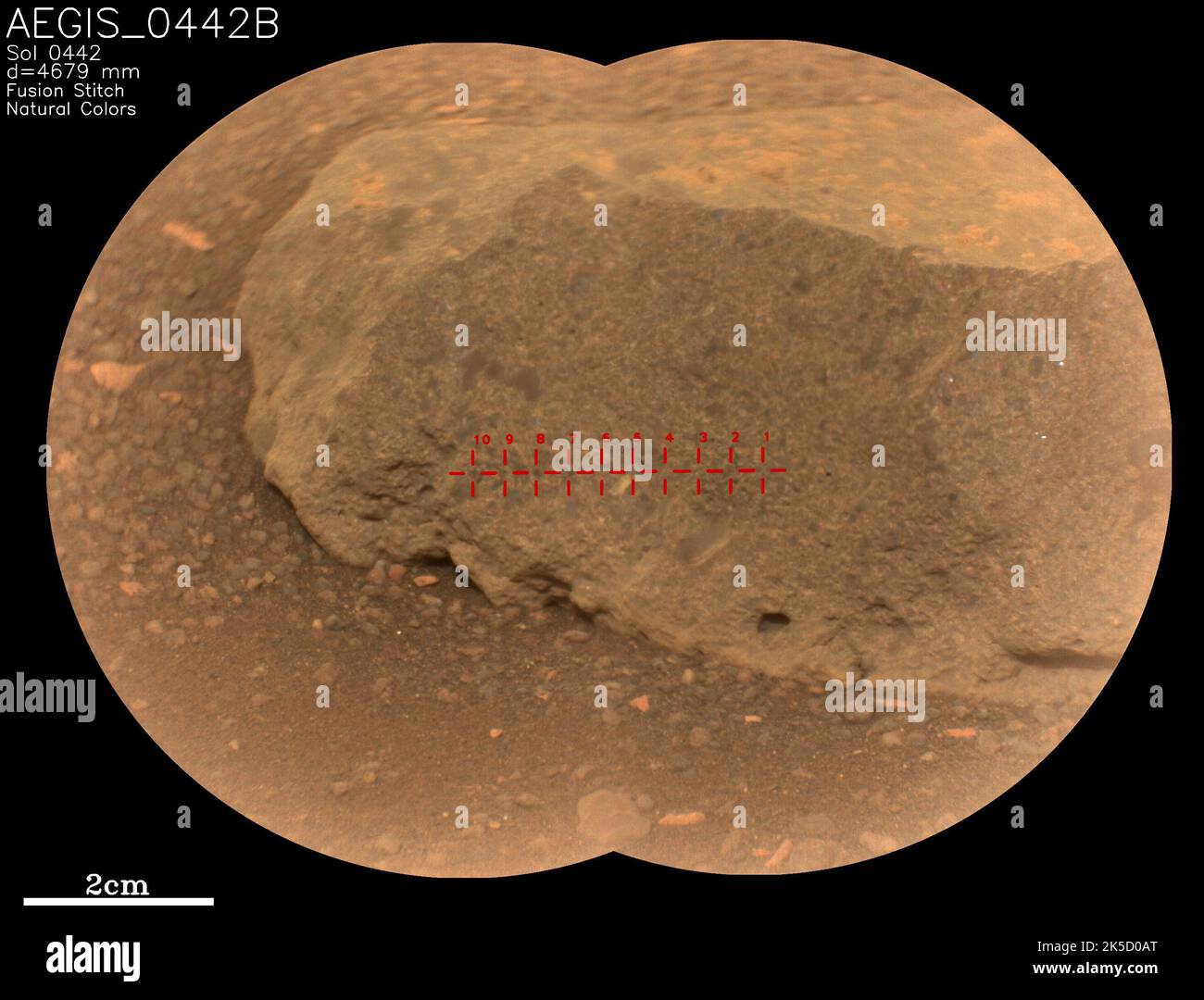 Mars Rover Collecting Data