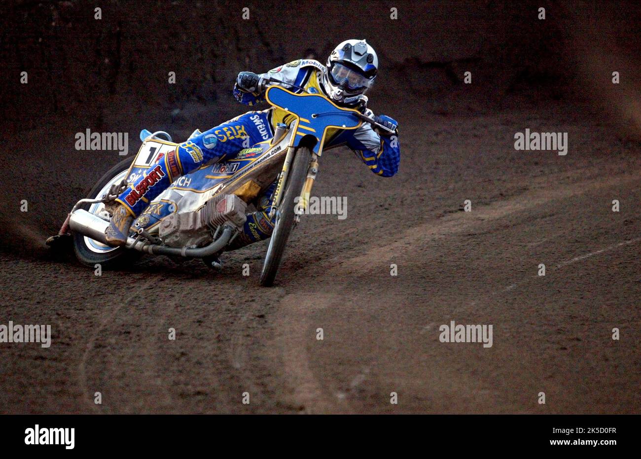 Speedway premiere in the Elitserien between Piraterna and Masarna, in ...