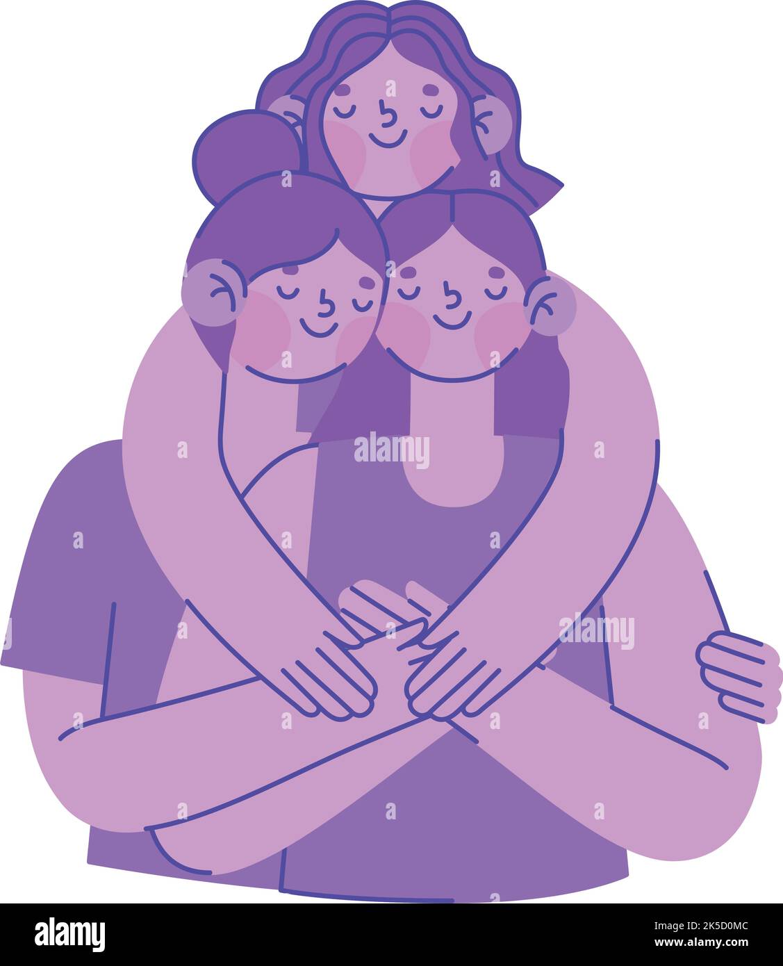 purple people design Stock Vector Image & Art - Alamy