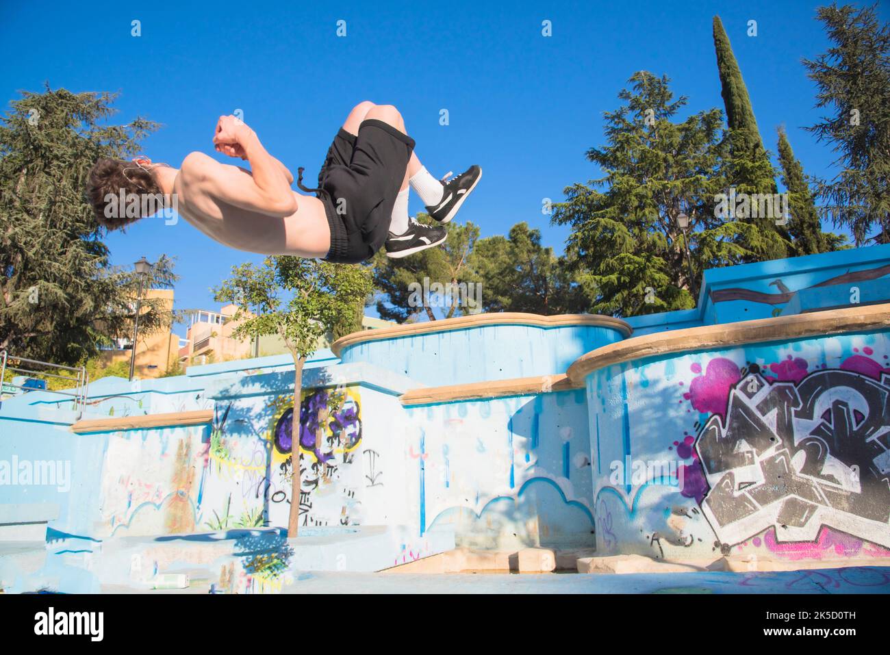 Acrobatic exercises hi-res stock photography and images - Alamy