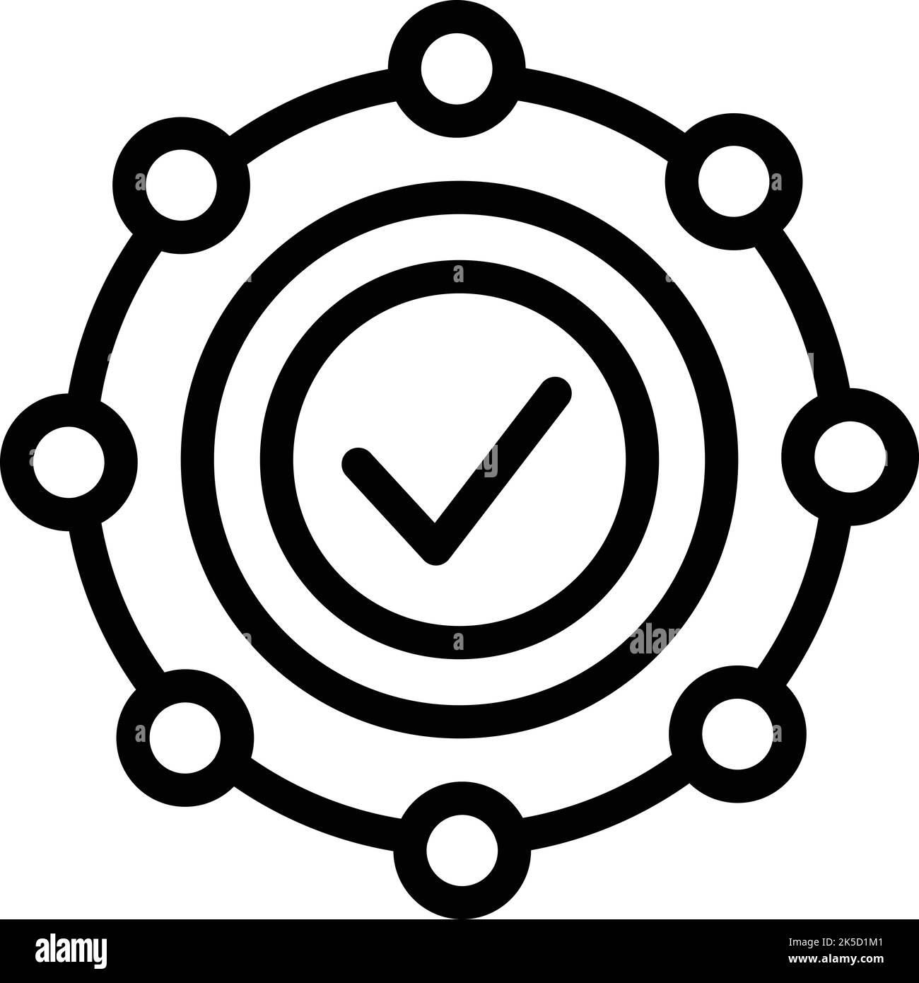 Approval icon outline vector. Form paper. Money job Stock Vector Image ...