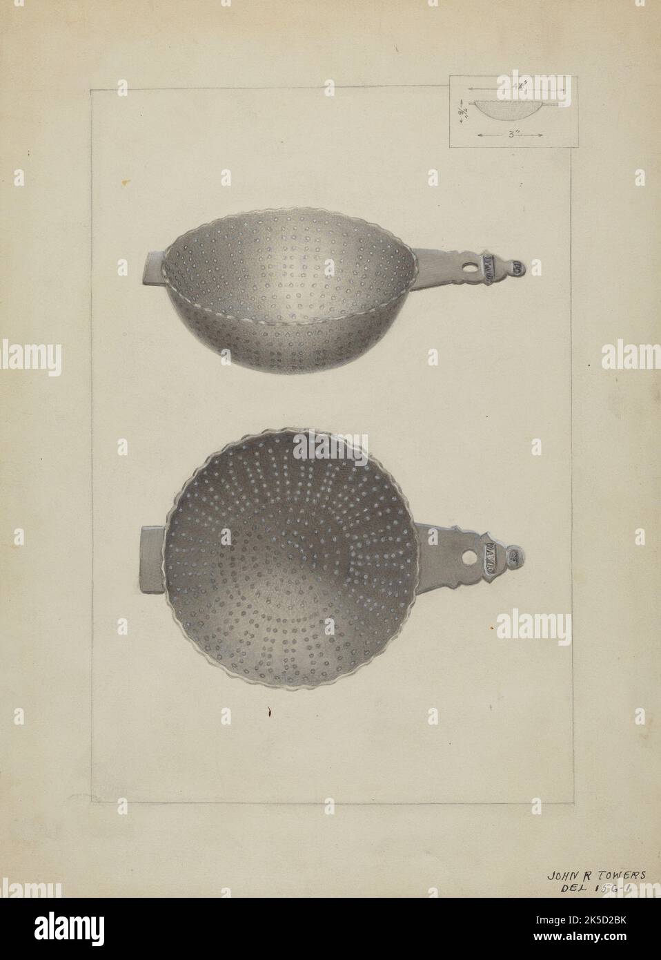 Punch strainer hi-res stock photography and images - Alamy