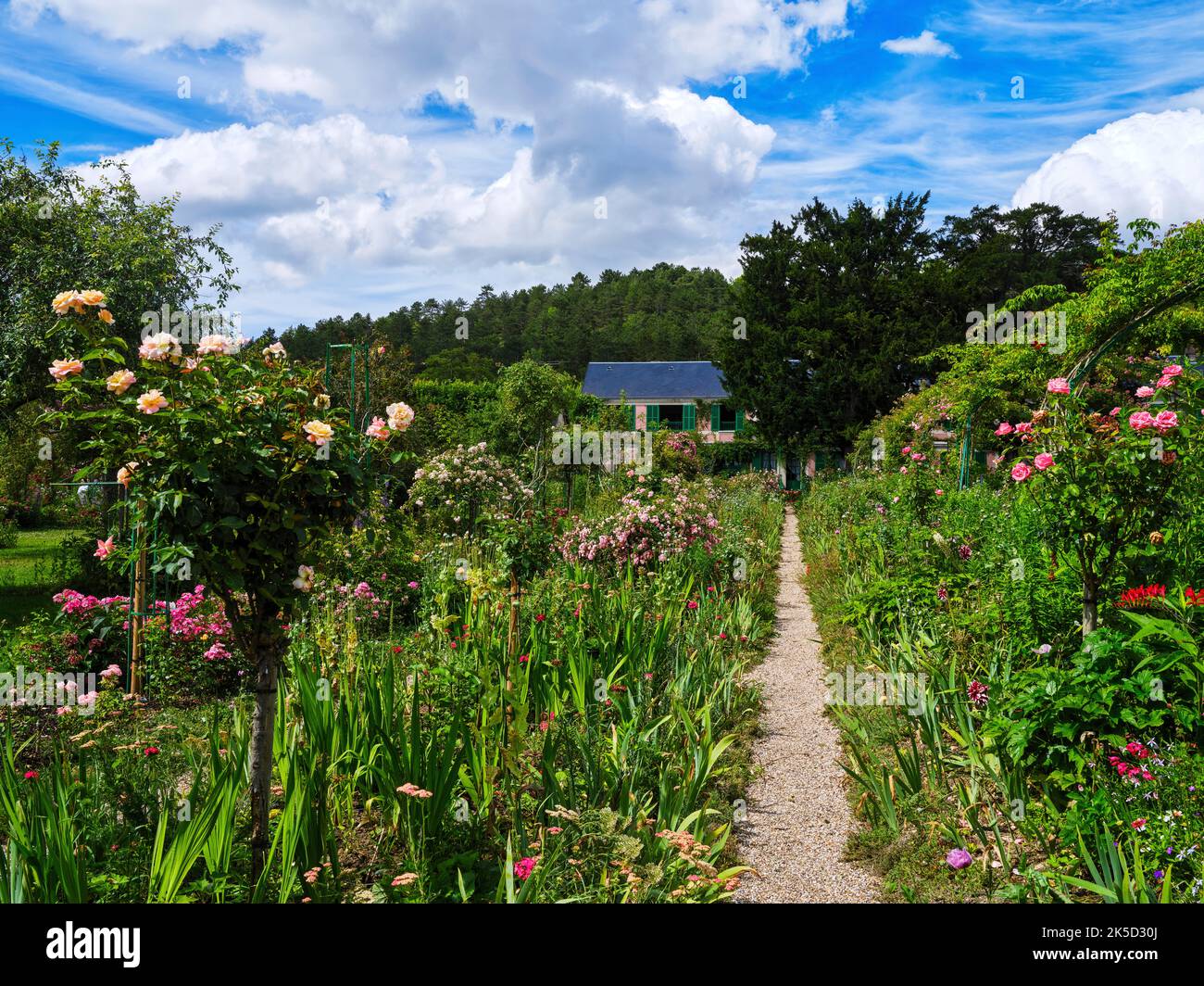 Garden Claude Monet, Giverny, Normandy, France Stock Photo - Alamy
