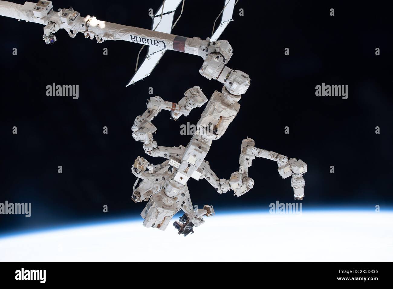 The Special Purpose Dexterous Manipulator (SPDM), also known as Dextre ...
