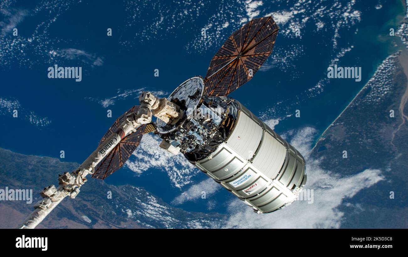 Cygnus Connected To Space Station